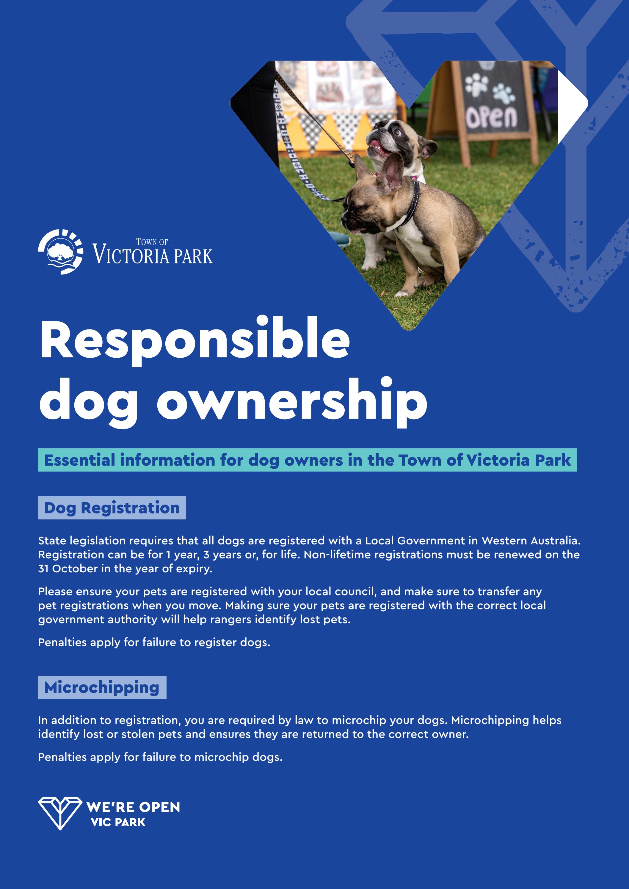 Town of Victoria Park dog fact sheet by Town of Victoria Park - Issuu