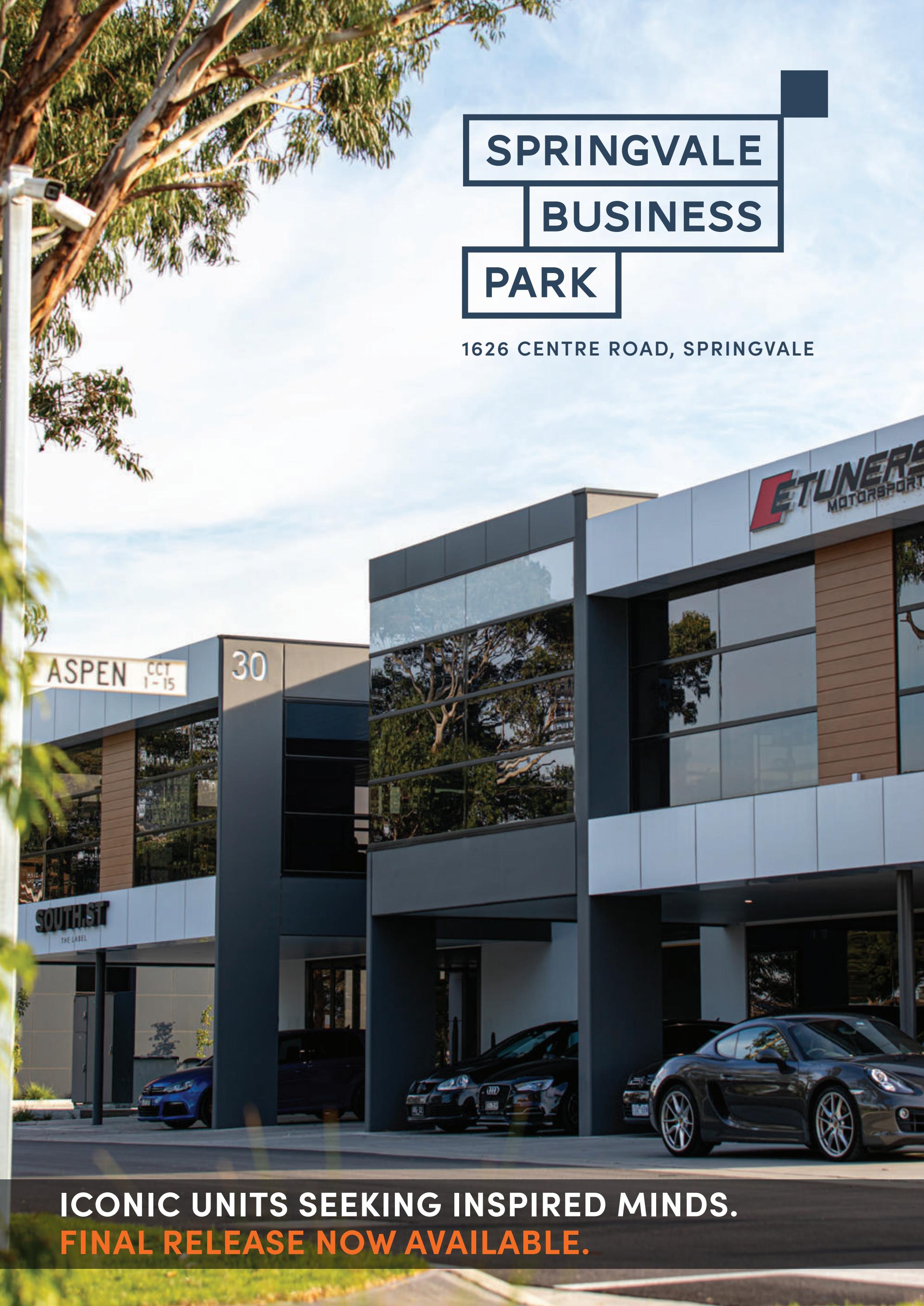 Brochure - Springvale Park Masterplan by CVA Property Consultants - Issuu