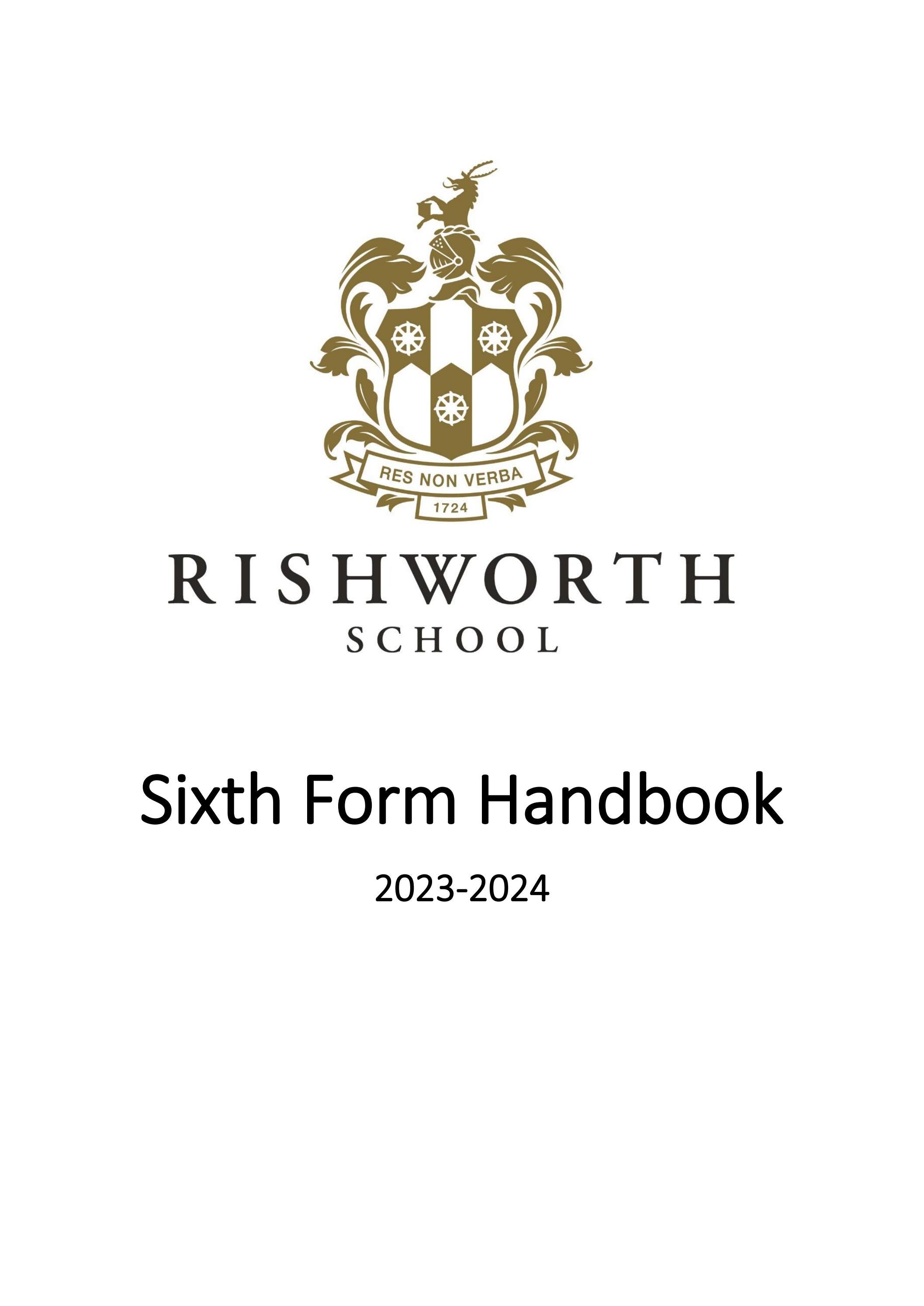 Rishworth School Sixth Form Handbook 2023/24 by Rishworth School - Issuu