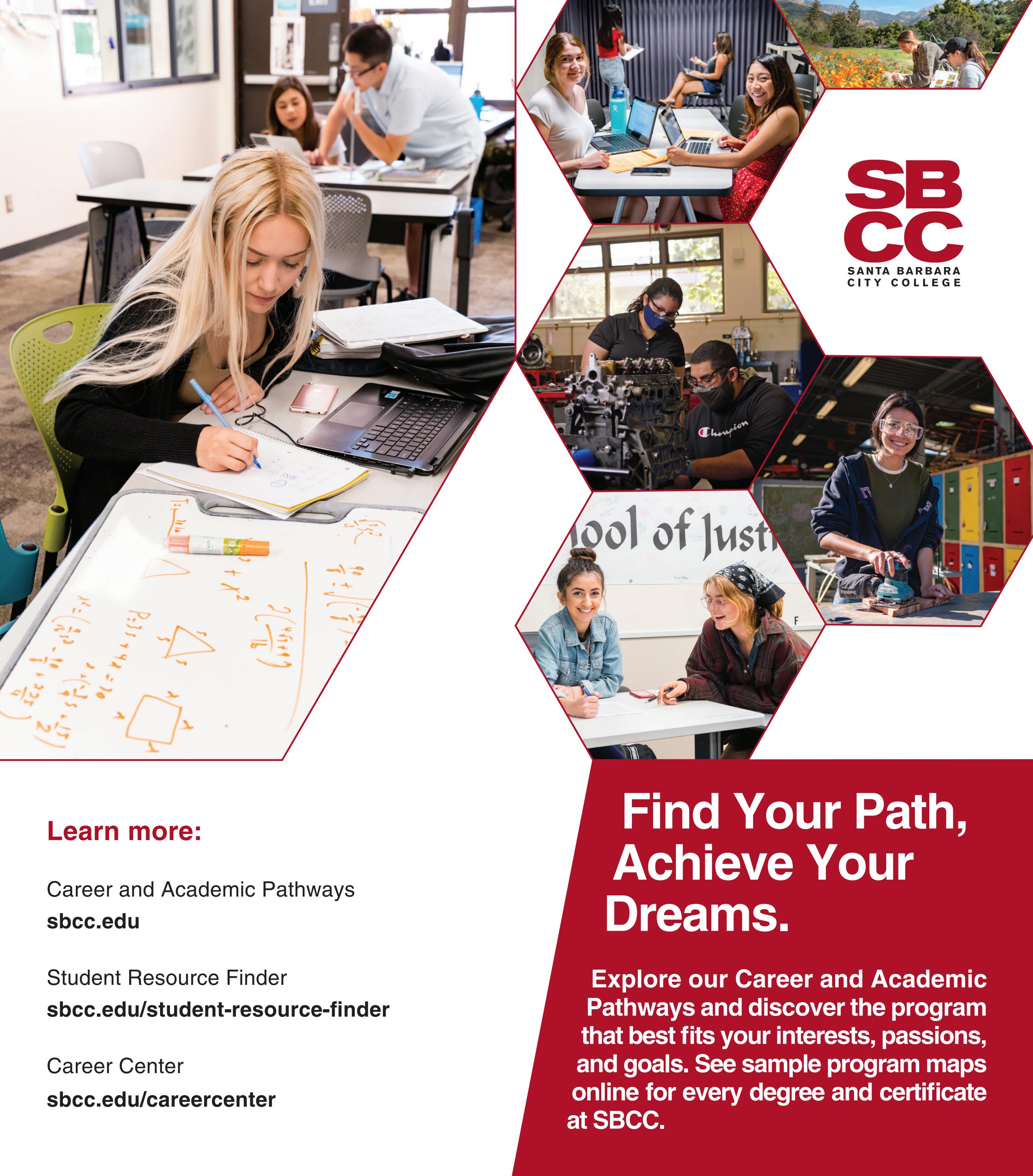 SBCC Career and Academic Pathways by Santa Barbara City College - Issuu