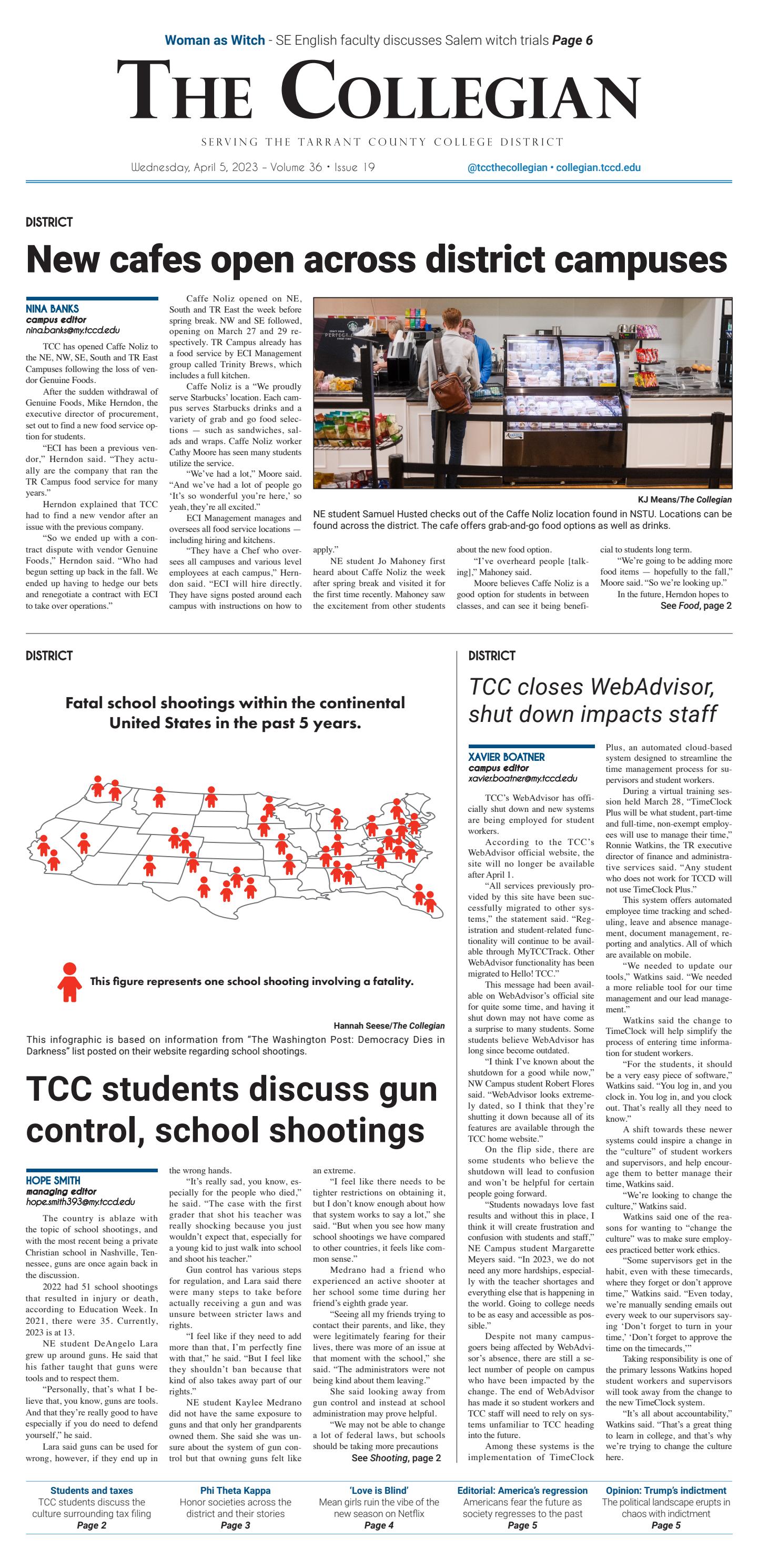TCC The Collegian April 5, 2023 by TCC Collegian - Issuu
