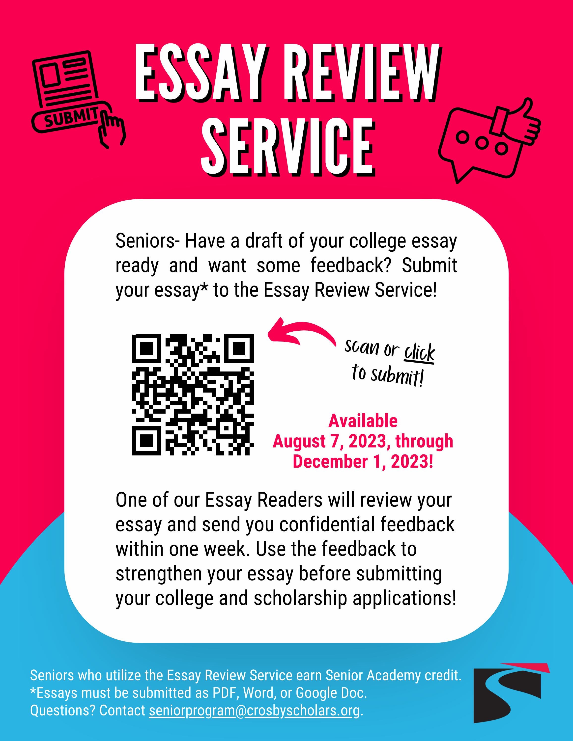 Essay Review Service 2023-24 by cscp - Issuu