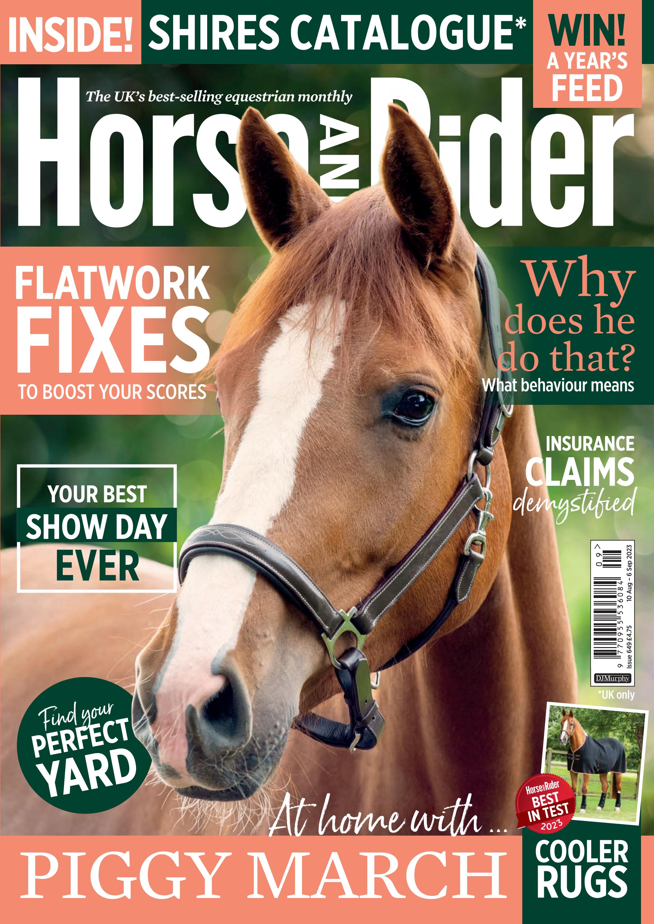 Horse&Rider Magazine - September 2023 by DJ Murphy (Publishers) Ltd - Issuu