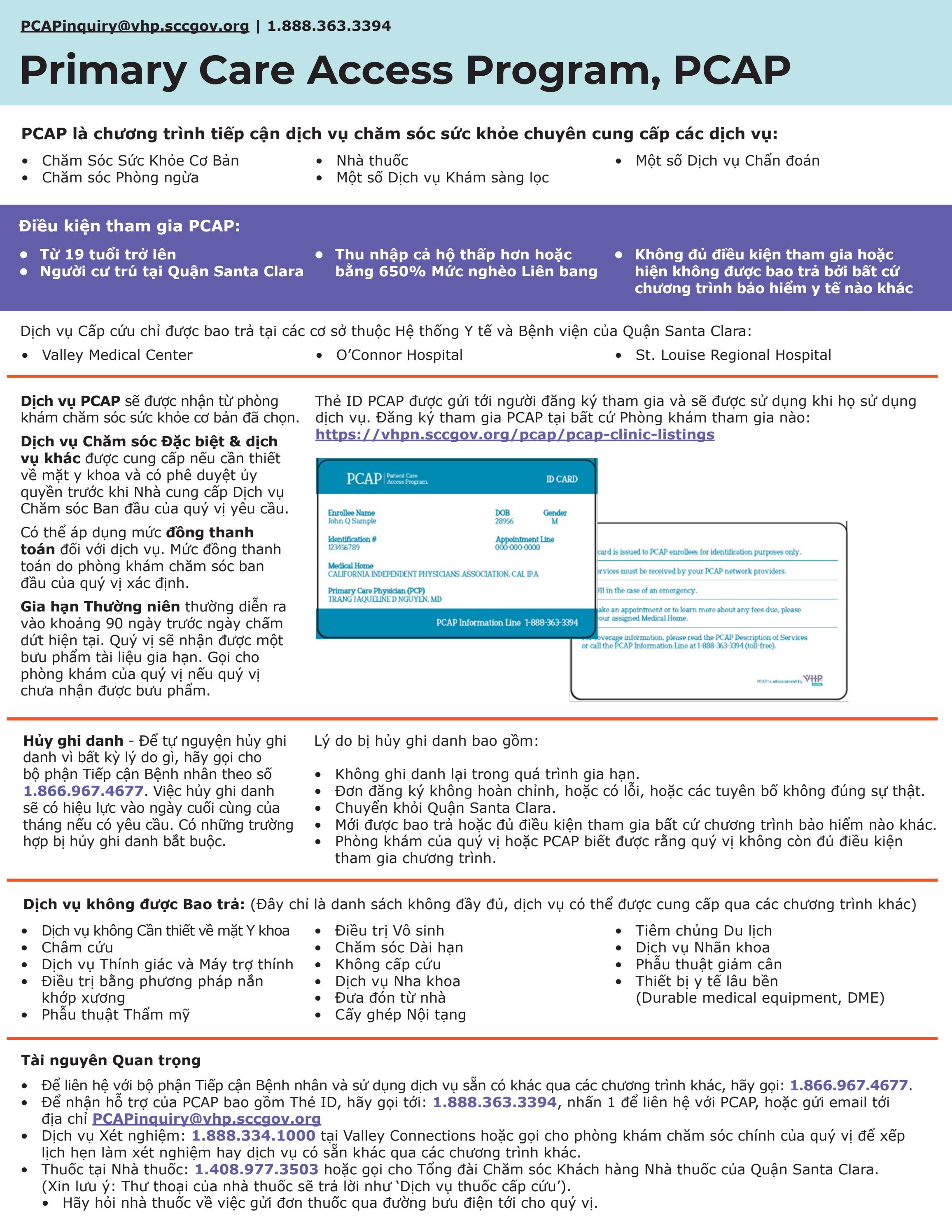 PCAP Description of Services (1pg) VN by Valley Health Plan - Issuu
