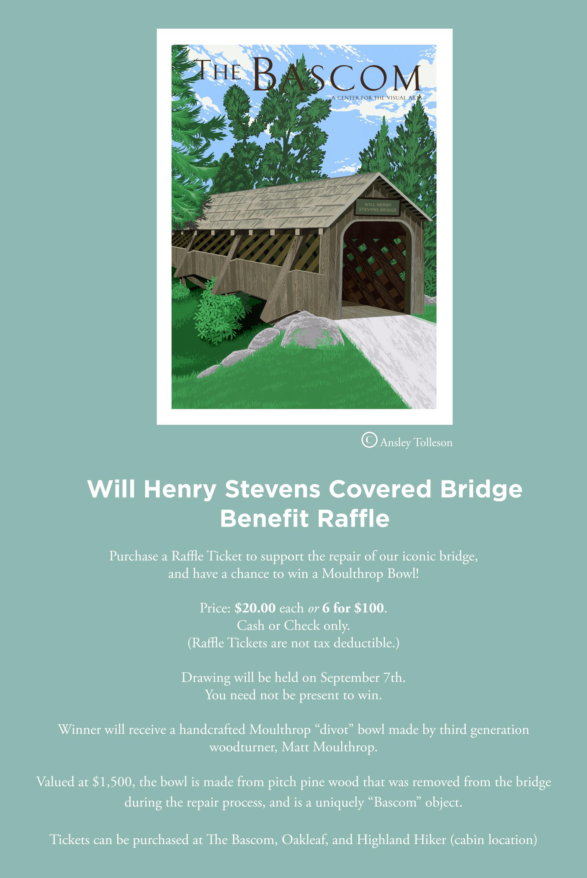 Will Henry Stevens Bridge Raffle by thebascomcorp - Issuu