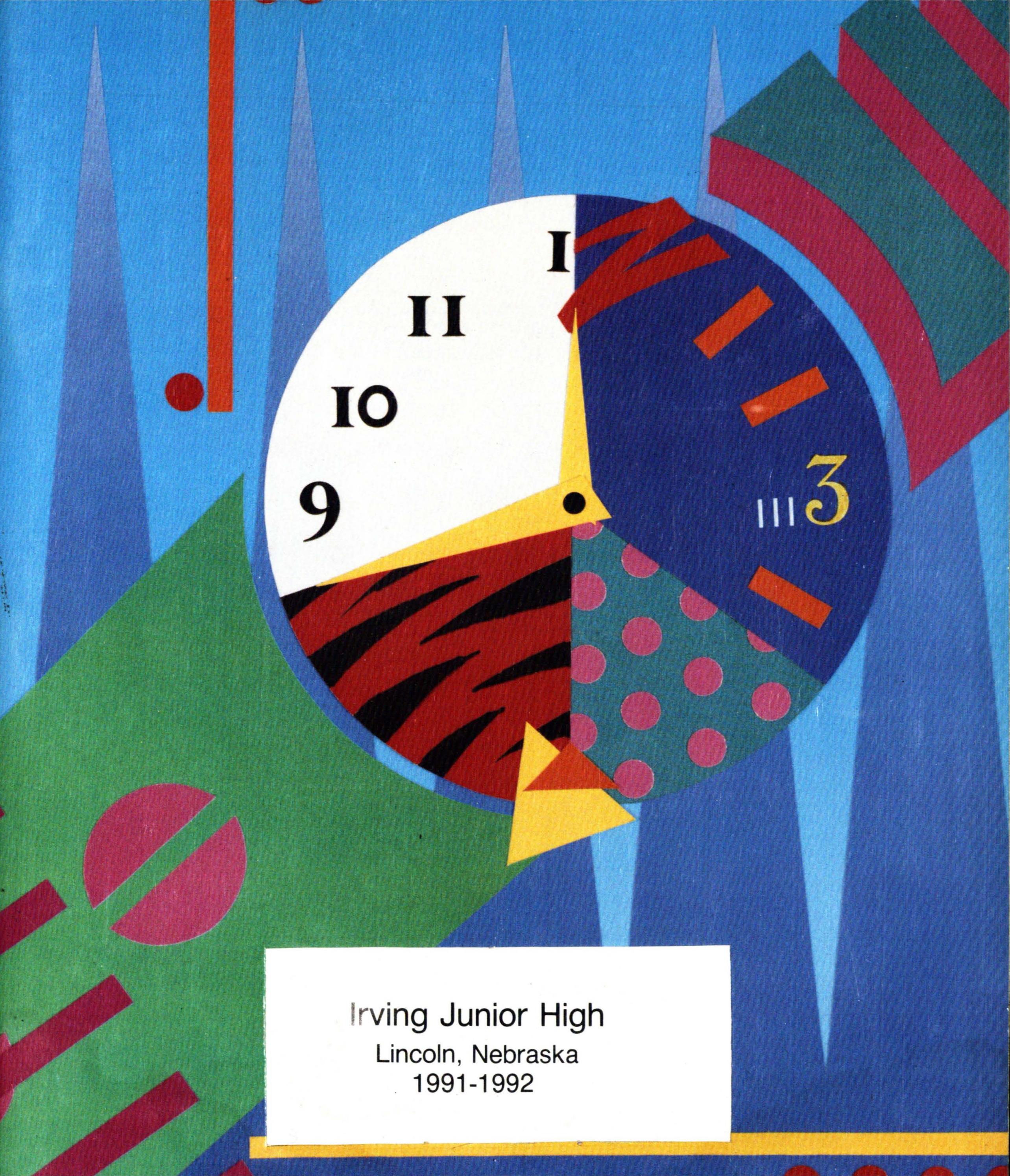 Lincoln Irving Middle School 1992 Yearbook by Lincoln Public Schools ...