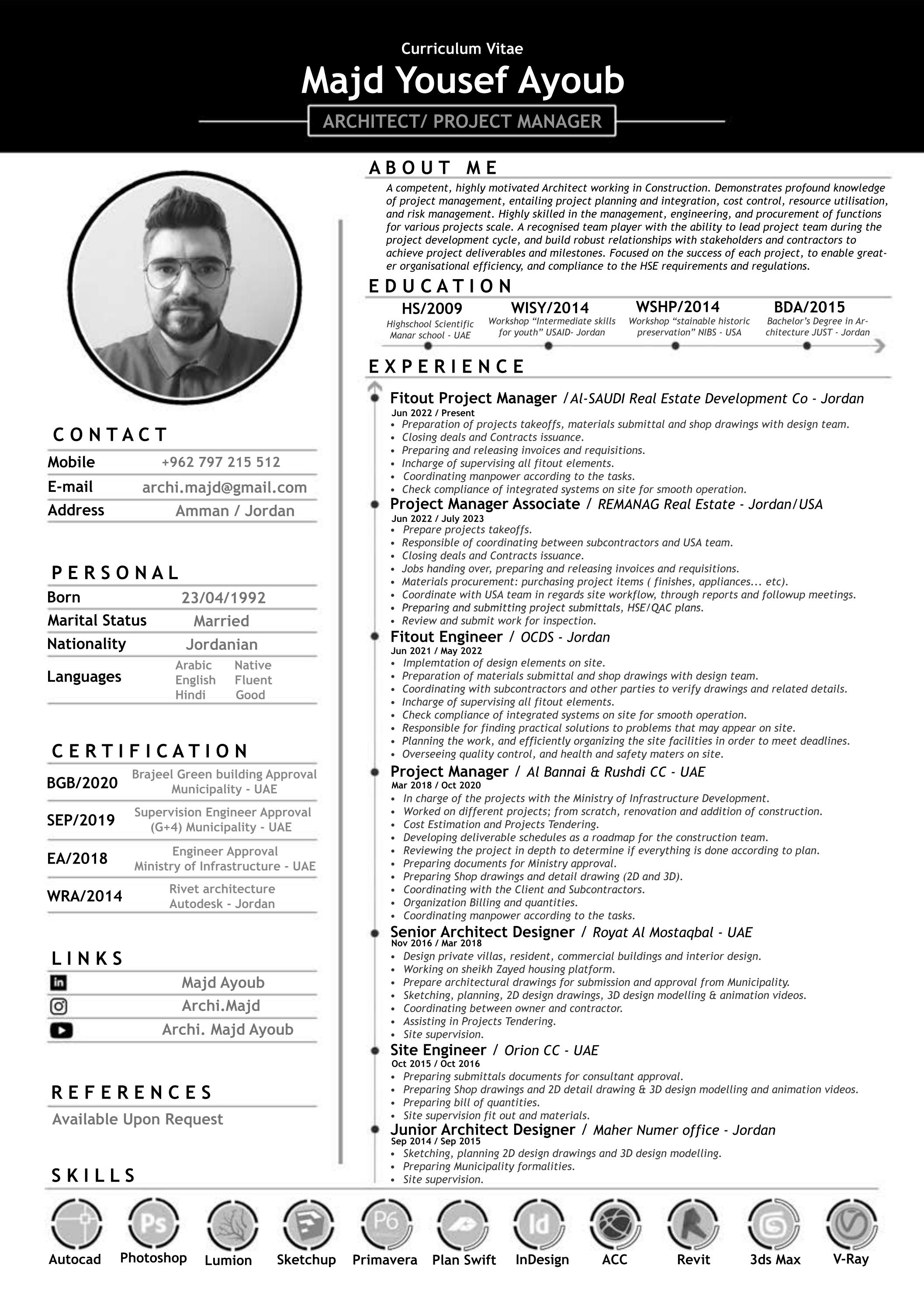 Majd Y Ayoub CV by Archi.Majd Y Ayoub - Issuu