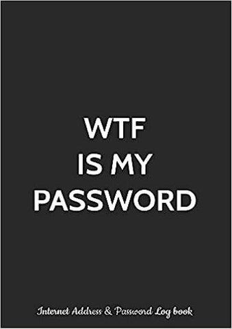[FREE]-WTF Is My Password Internet Address Password Log Book: Logbook ...