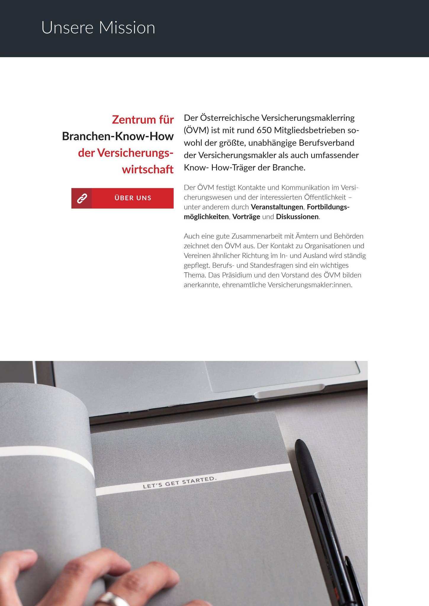 ÖVM Imagefolder by ÖVM - Österreichischer Versicherungsmaklerring - Issuu