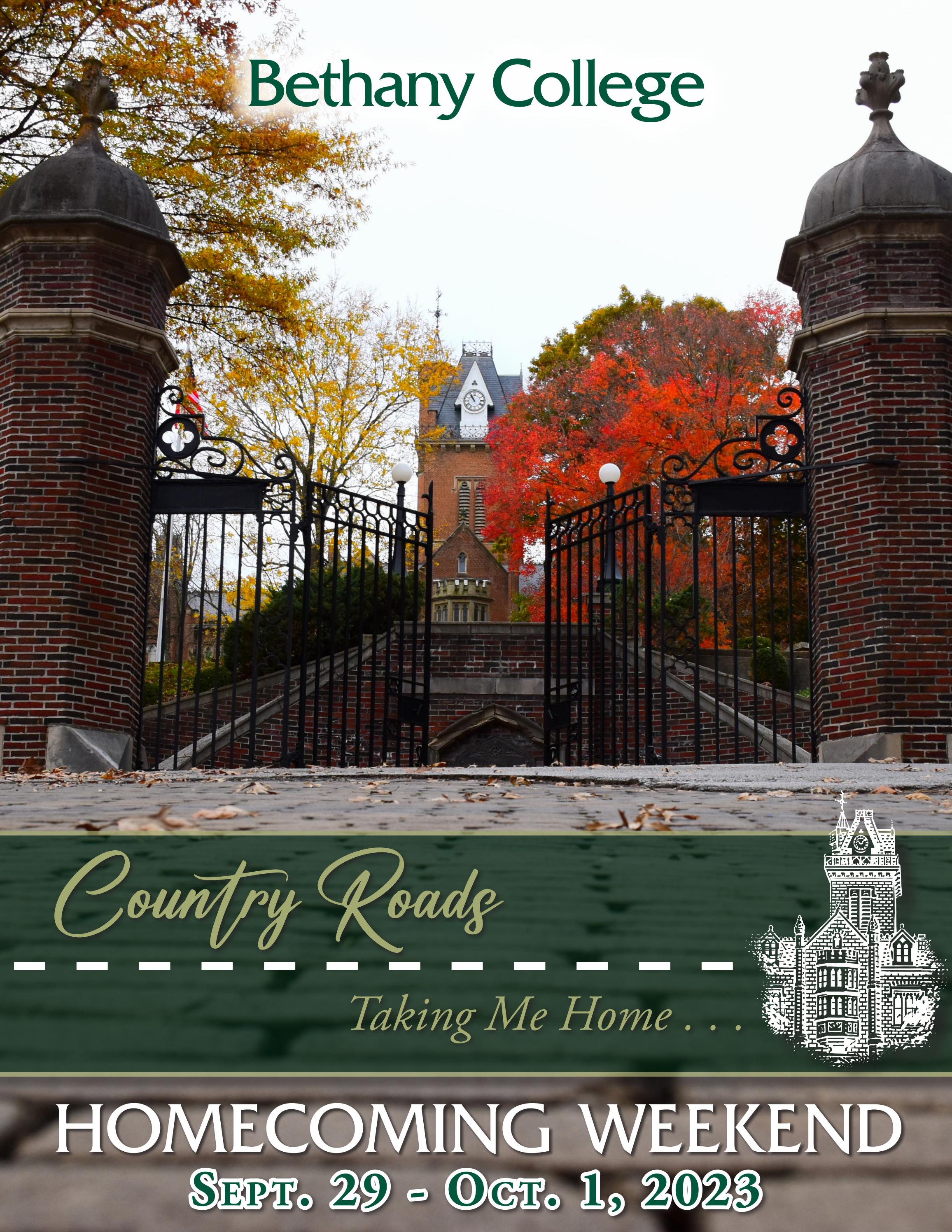 Homecoming Schedule 2023 by bethanywv0 - Issuu