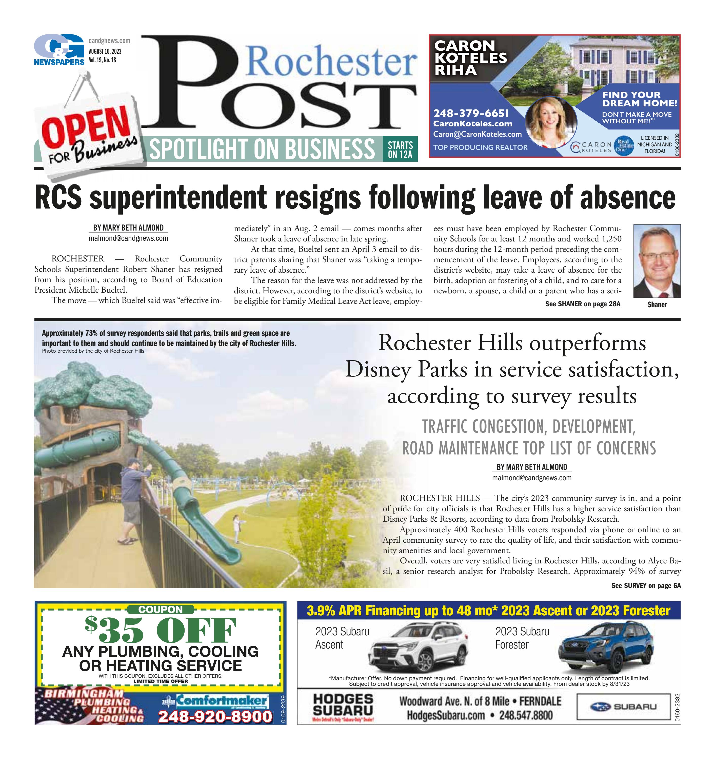 8/10/23 Rochester Post by C & G Newspapers - Issuu