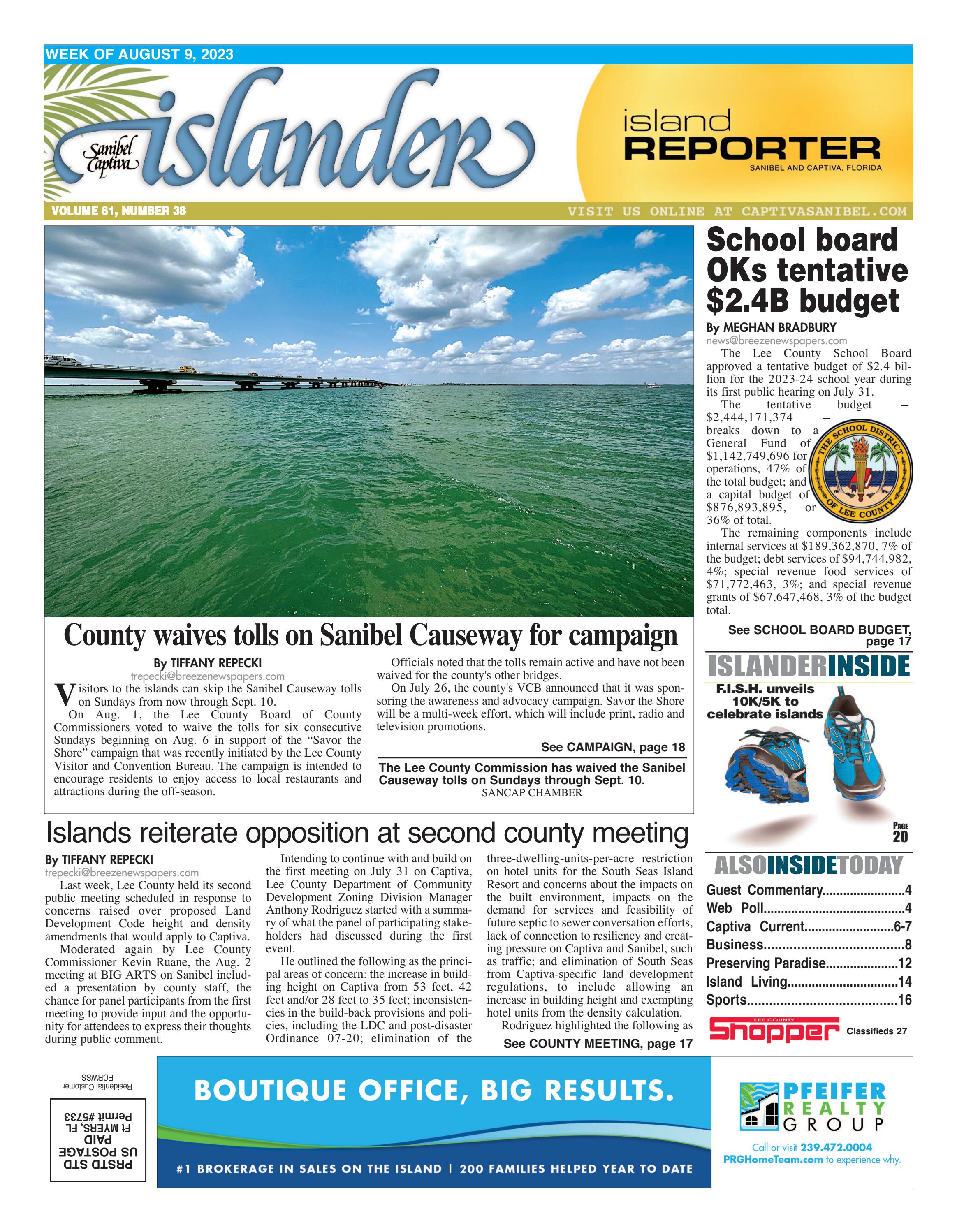 Sanibel Island Reporter/Islander by BreezeNewspapers - Issuu