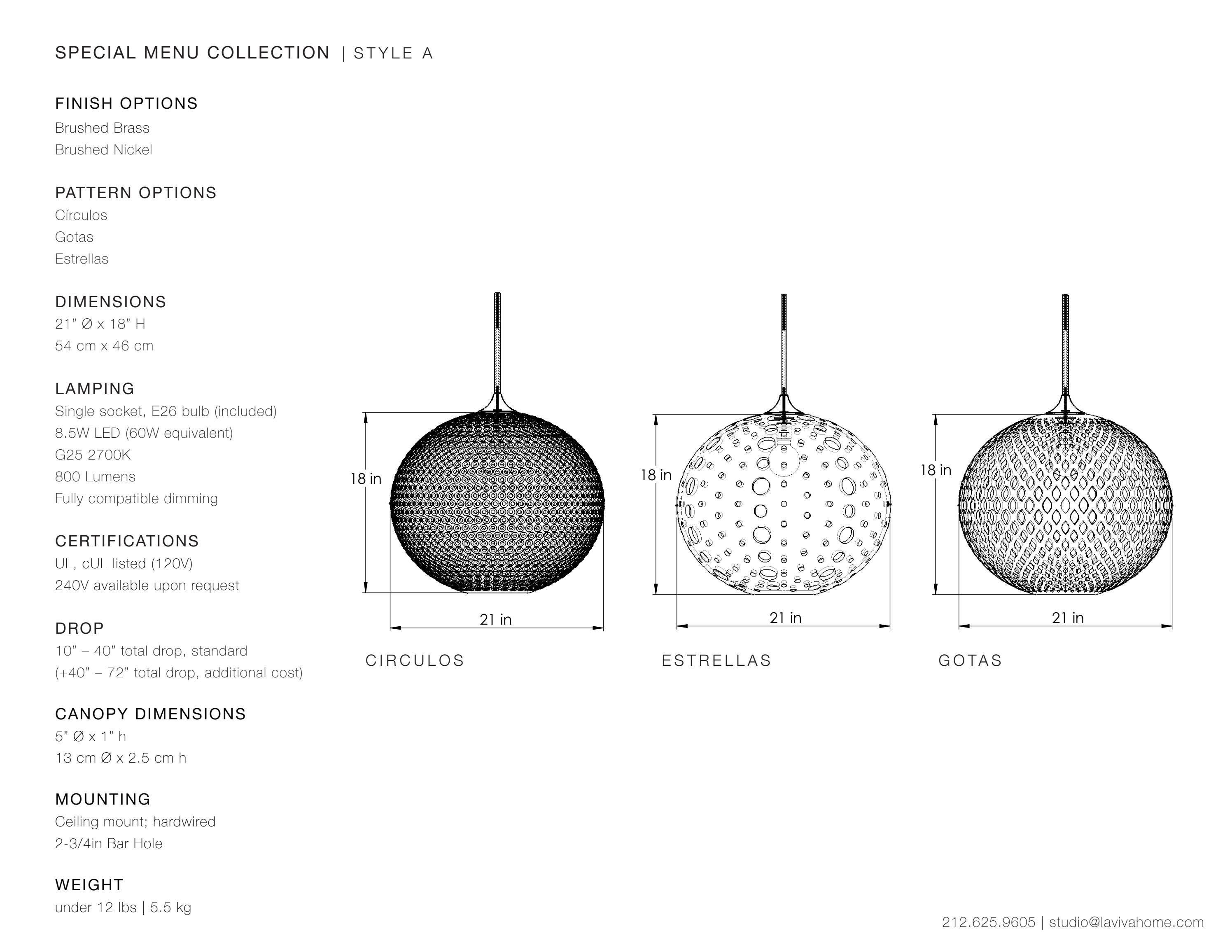 Special Menu Spec Sheet–Style A by lavivahome - Issuu
