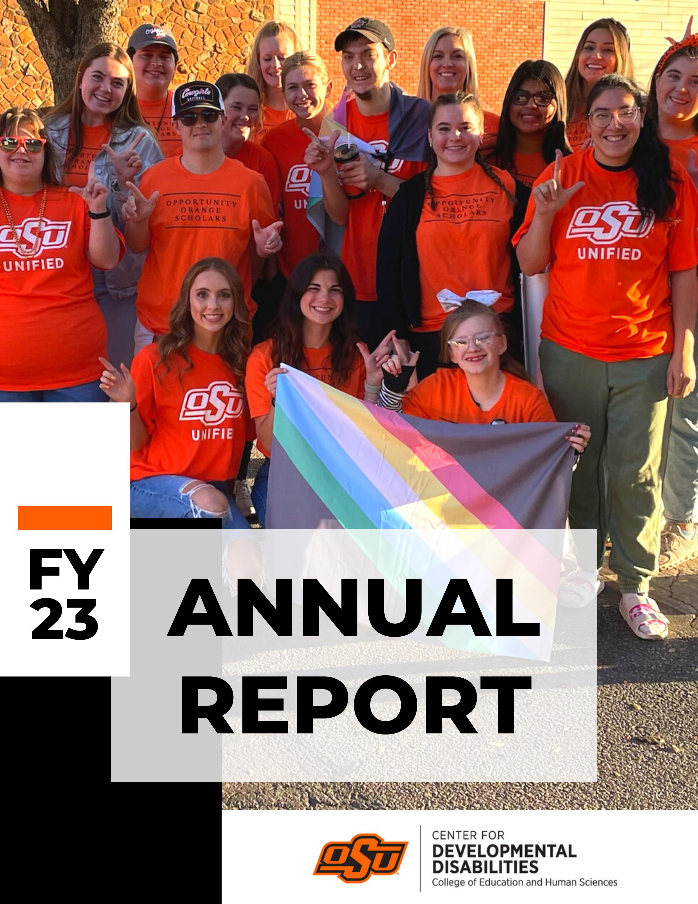 Center for Developmental Disabilities Annual Report by Oklahoma State ...