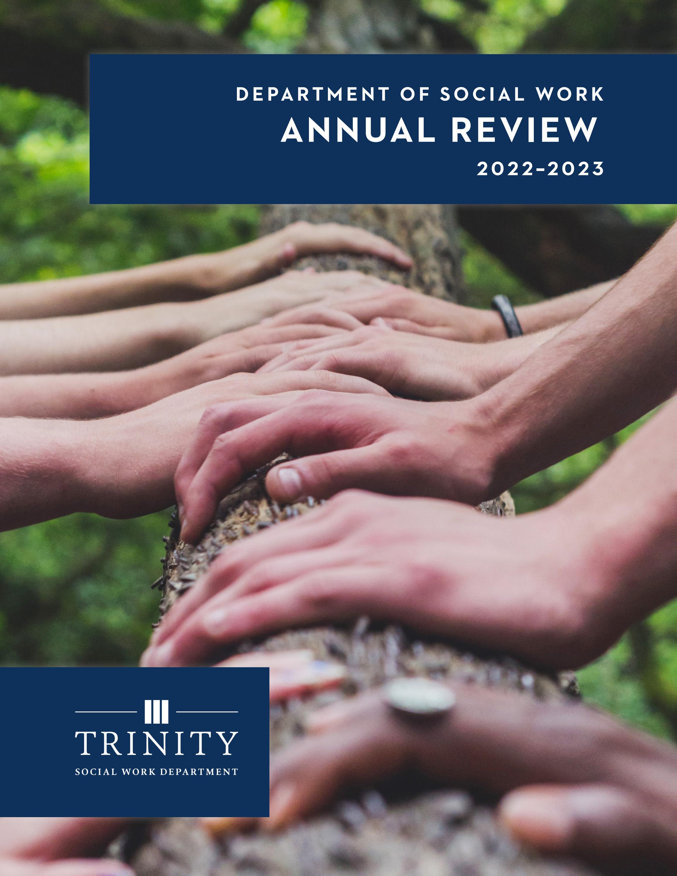 Social Work Annual Review 2022-2023 by Trinity Christian College - Issuu