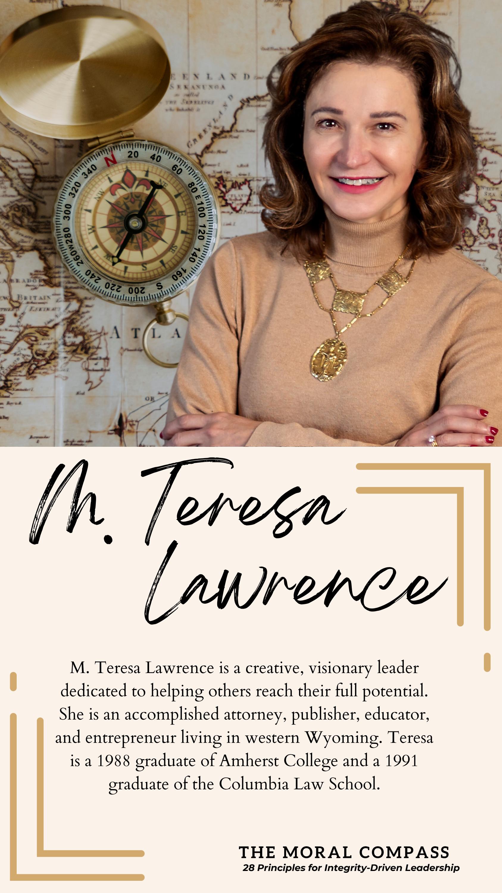 Moral Compass - Teresa Lawrence by The Los Angeles Tribune - Issuu