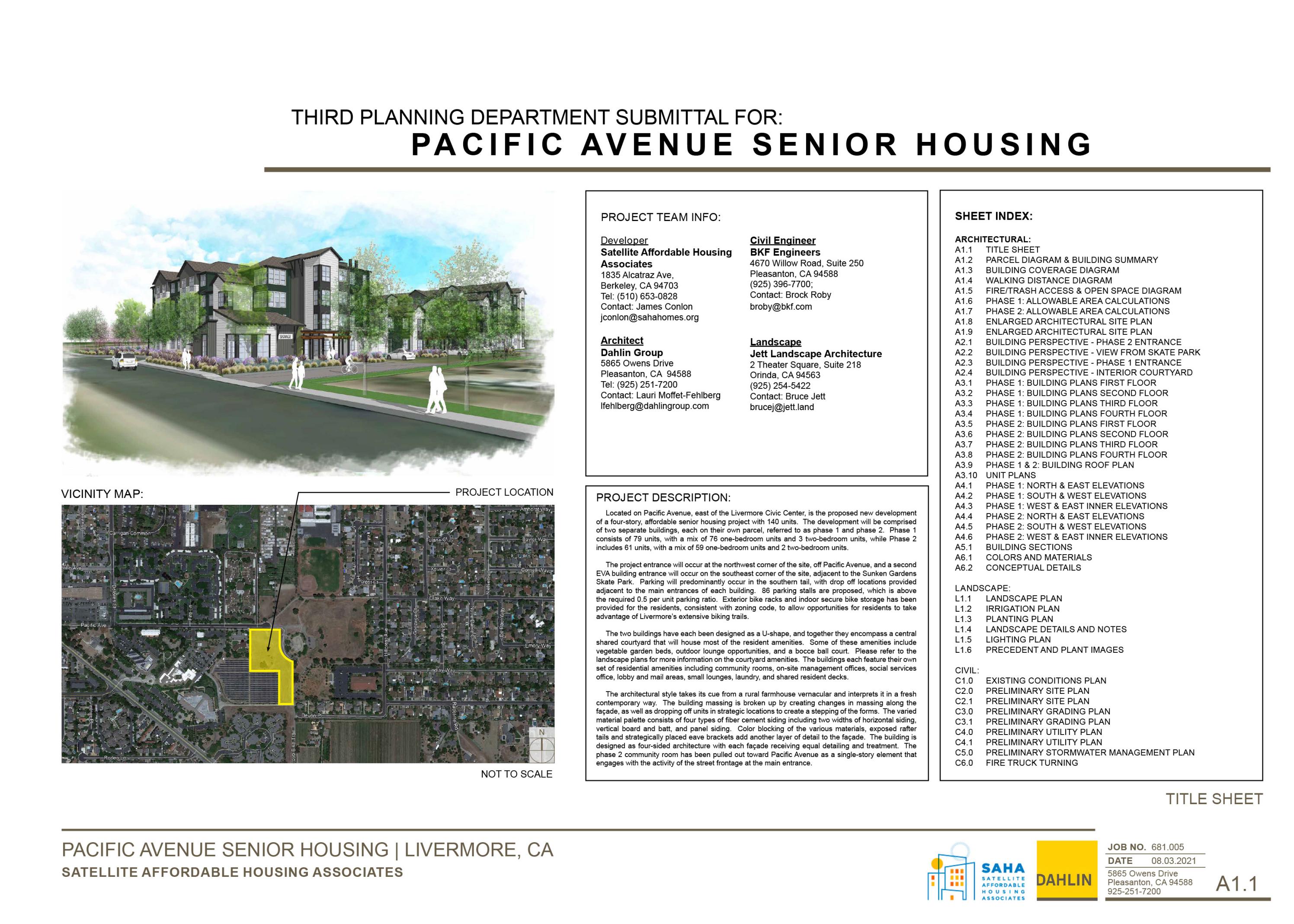 Pacific Avenue Senior Housing - Entitlement Package by Adam Ohashi - Issuu