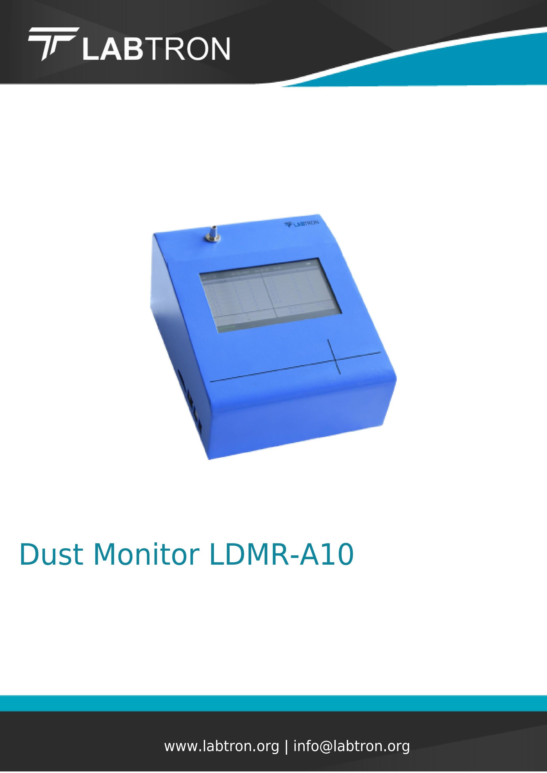 Dust Monitor by Labtron org - Issuu