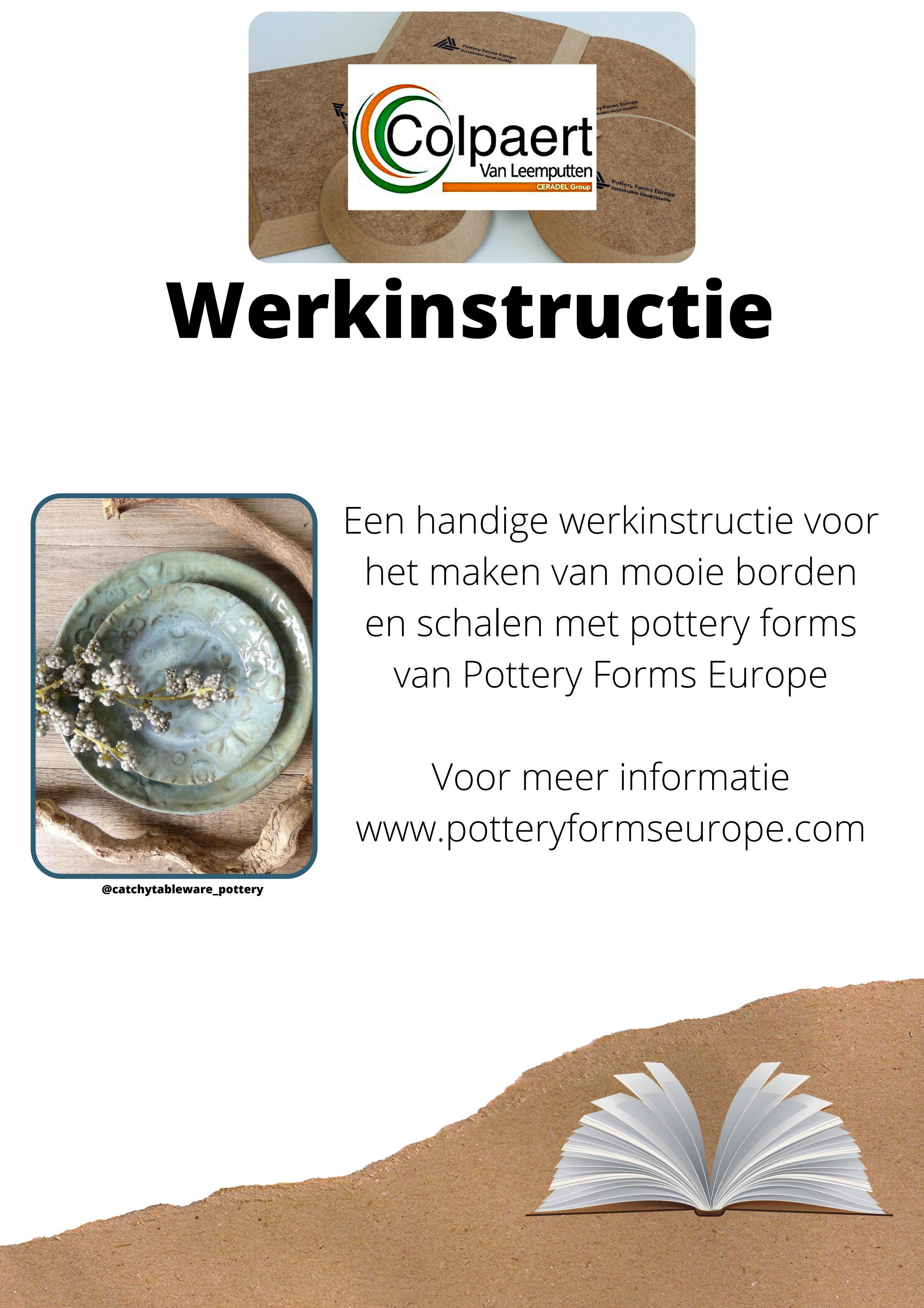 Pottery Forms werkinstructie by Colpaert-Van Leemputten - Issuu