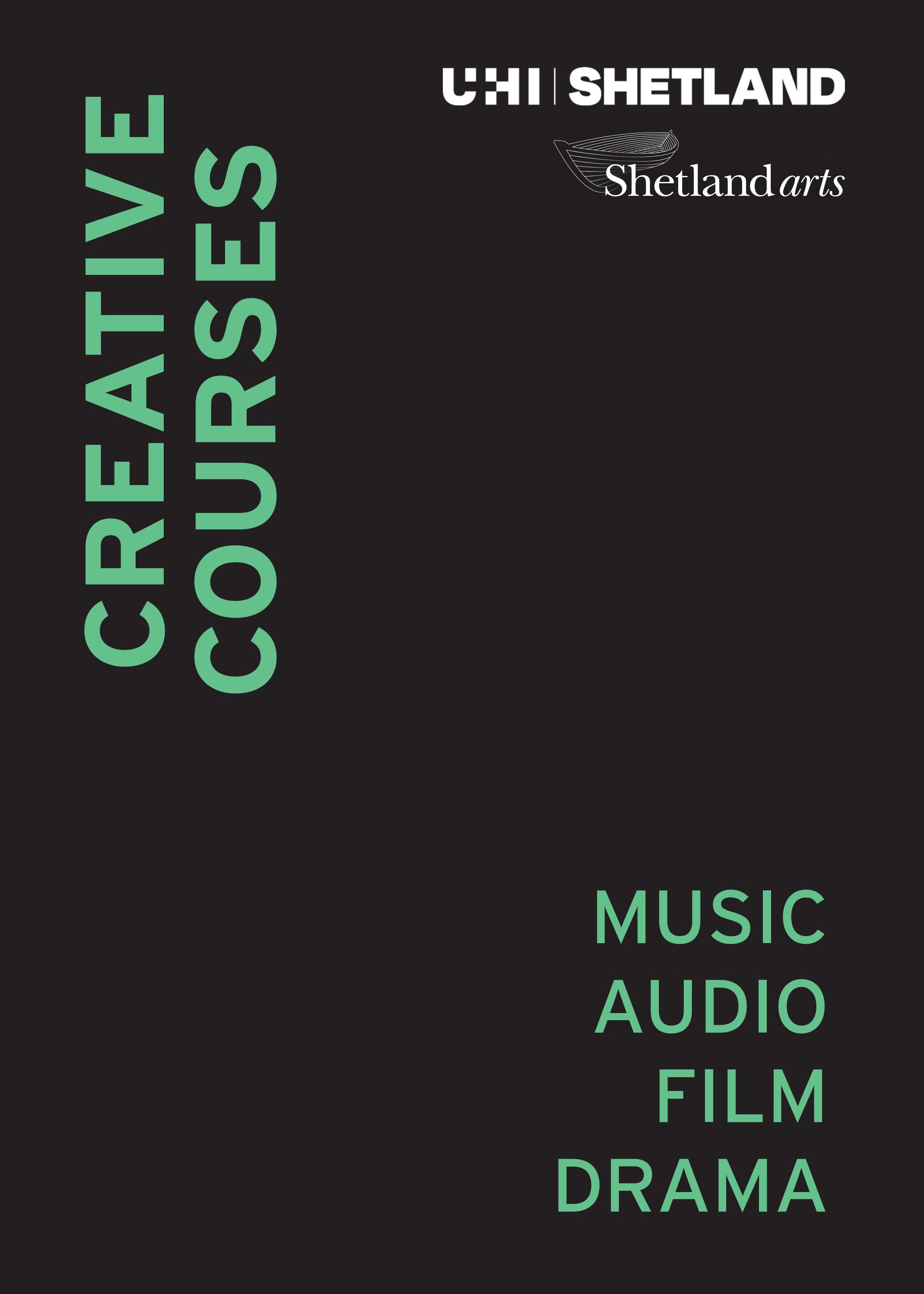 Creative Courses by Shetland Arts - Issuu
