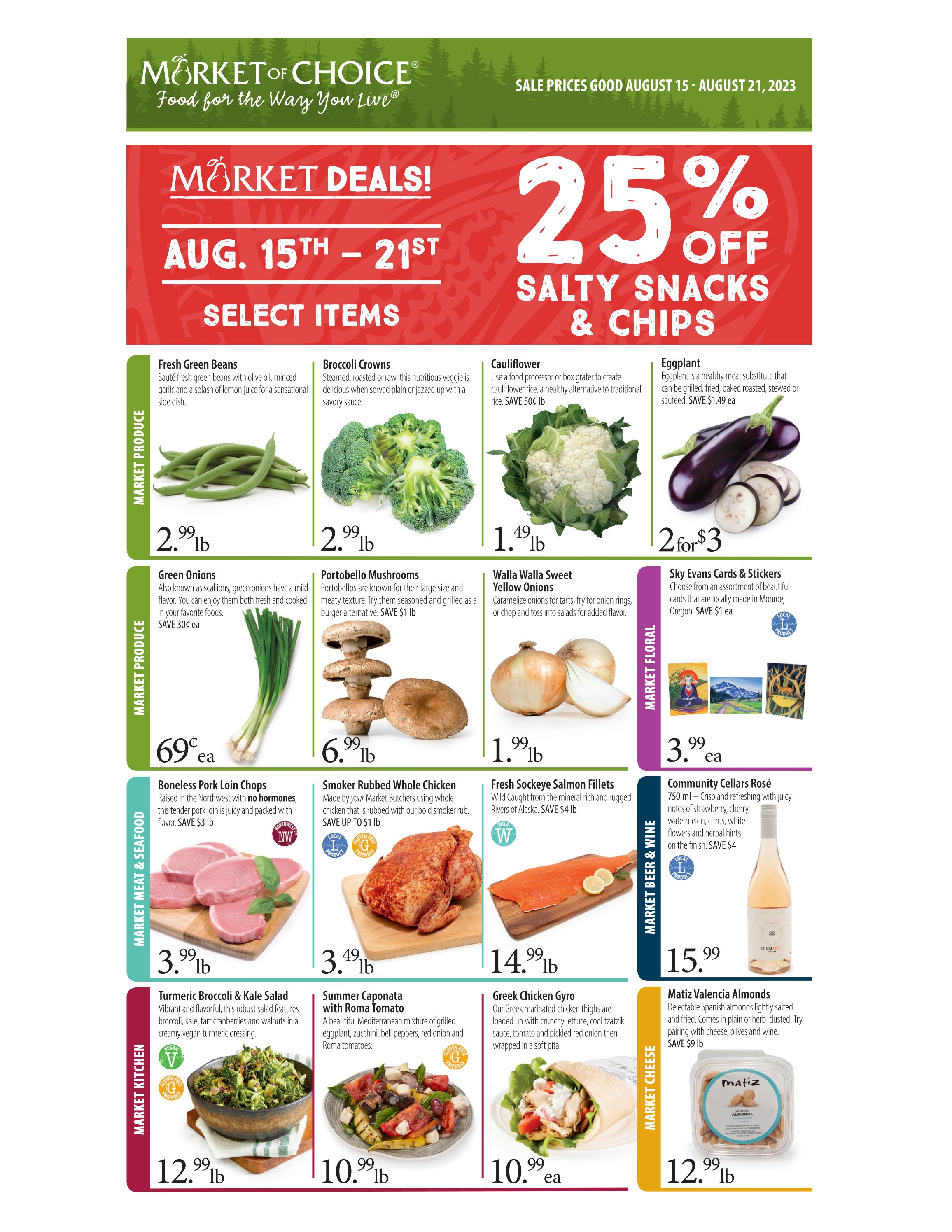Market of Choice Weekly Specials 8/15 - /218 by MarketofChoice - Issuu