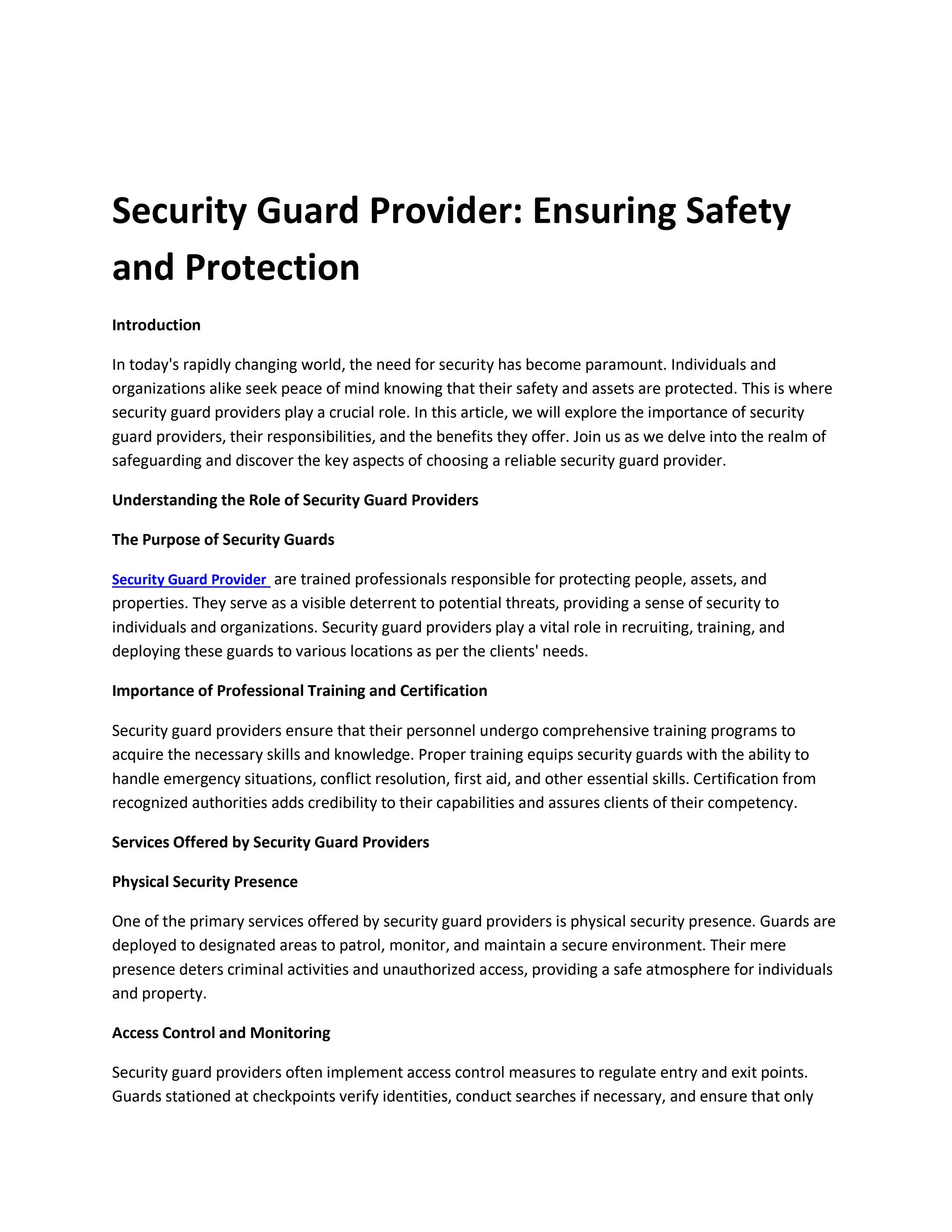 Security Guard Provider by junk cars - Issuu Security Guard Provider by junk cars - Issuu