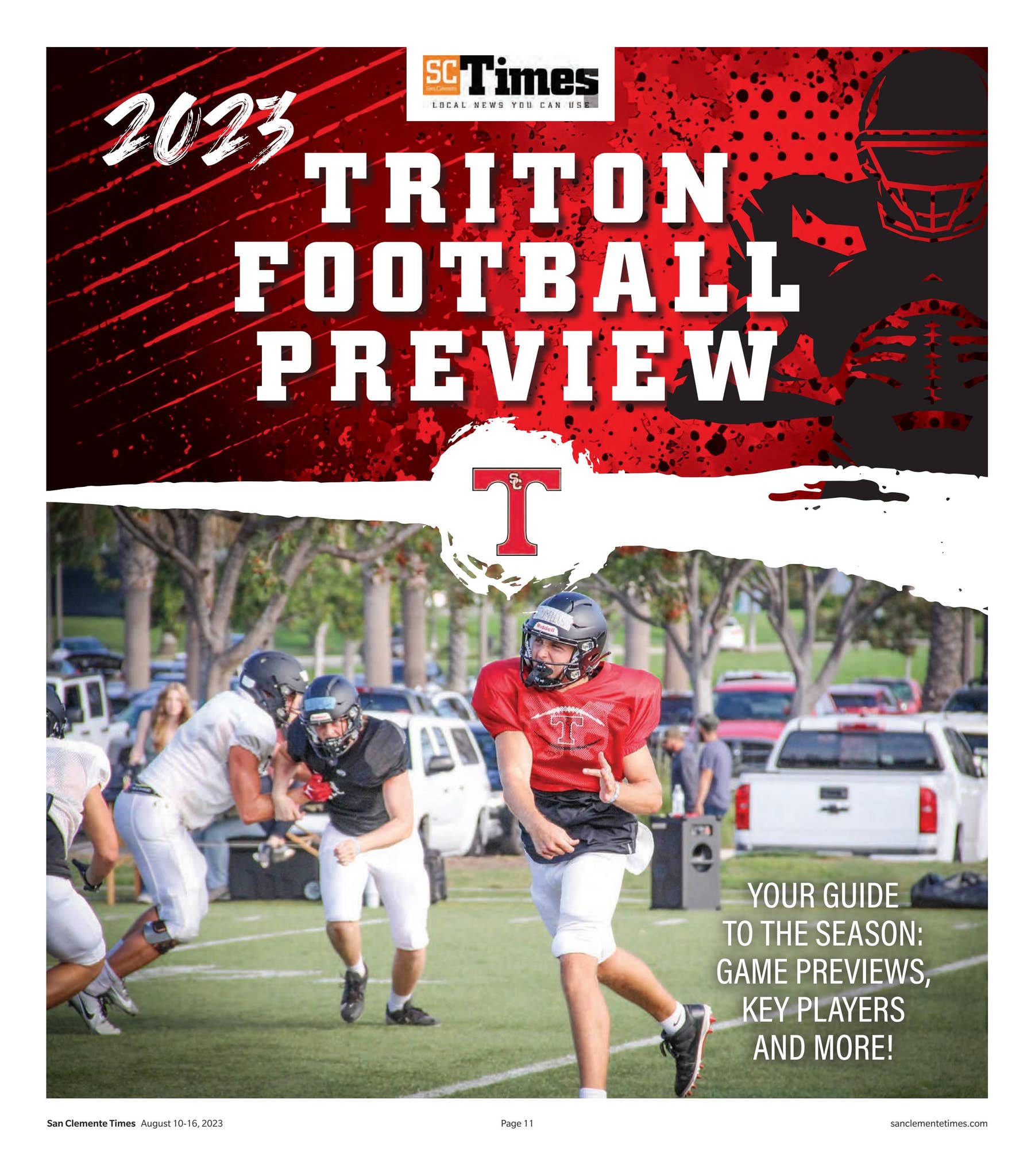 Triton Football Preview 2023 by San Clemente Times - Issuu