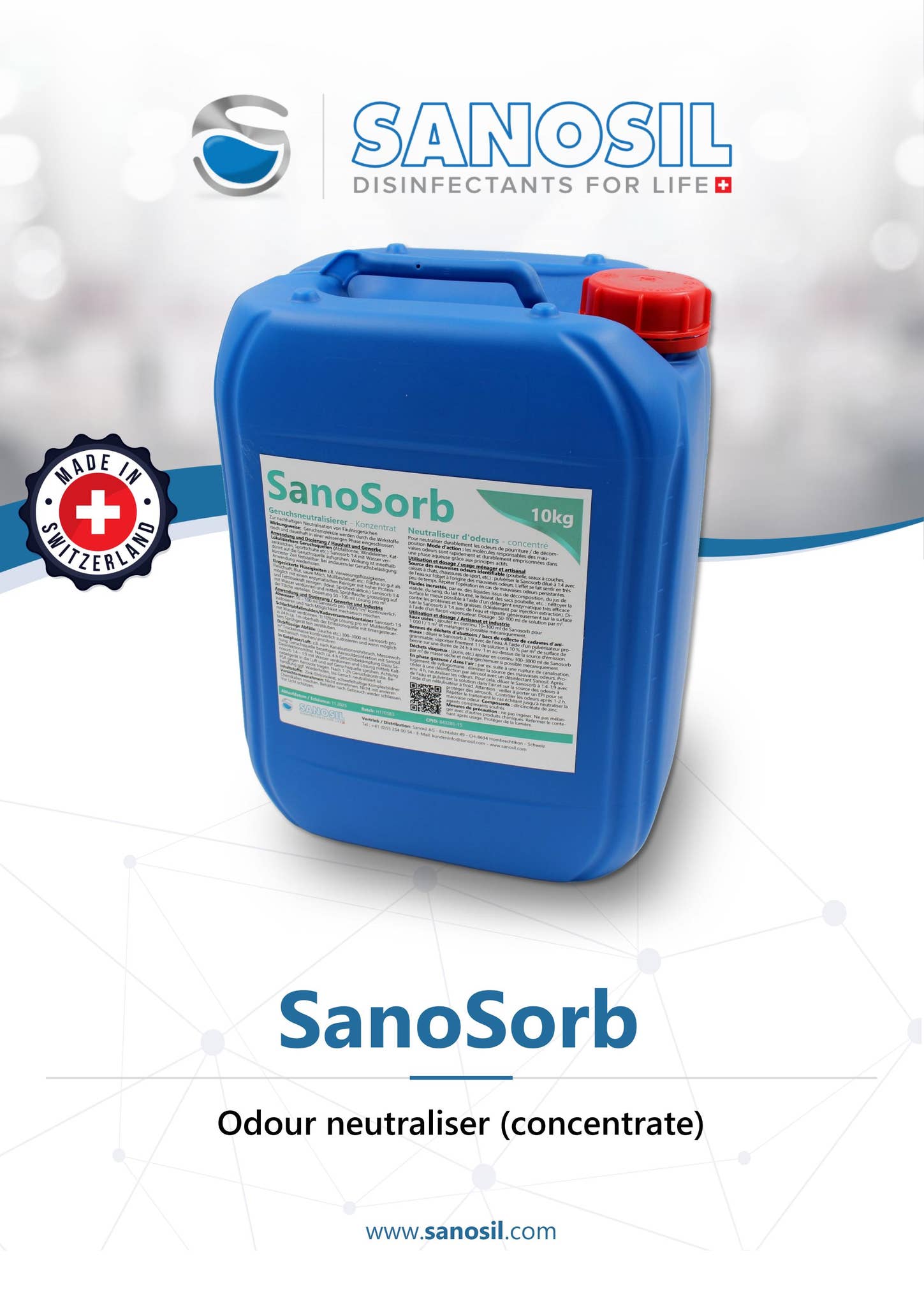 Sanosorb concentrate EN by Sanosil - Issuu