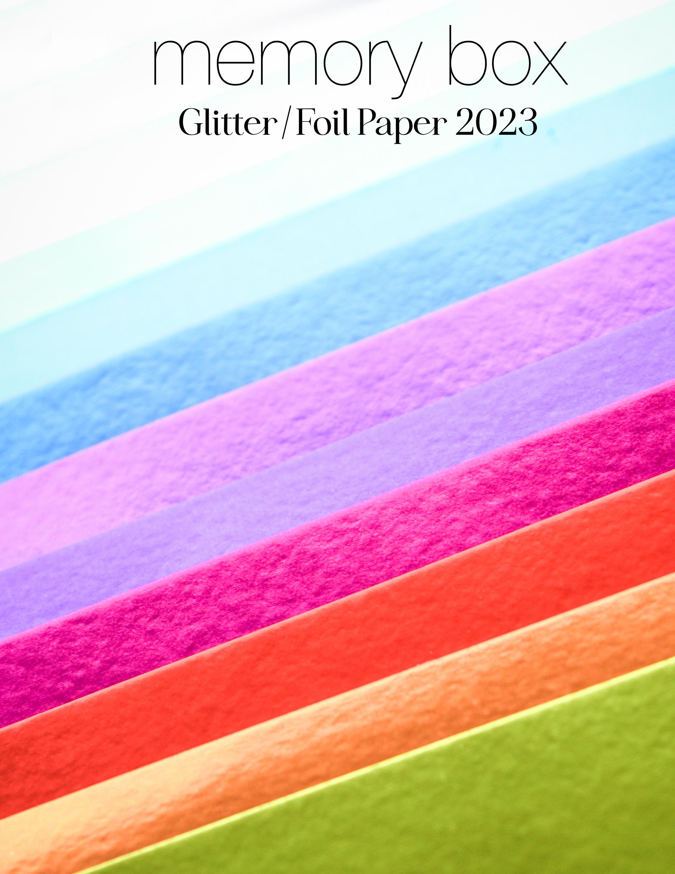 Memory Box Glitter and Foil Paper Idea Book by MemoryBoxInc - Issuu