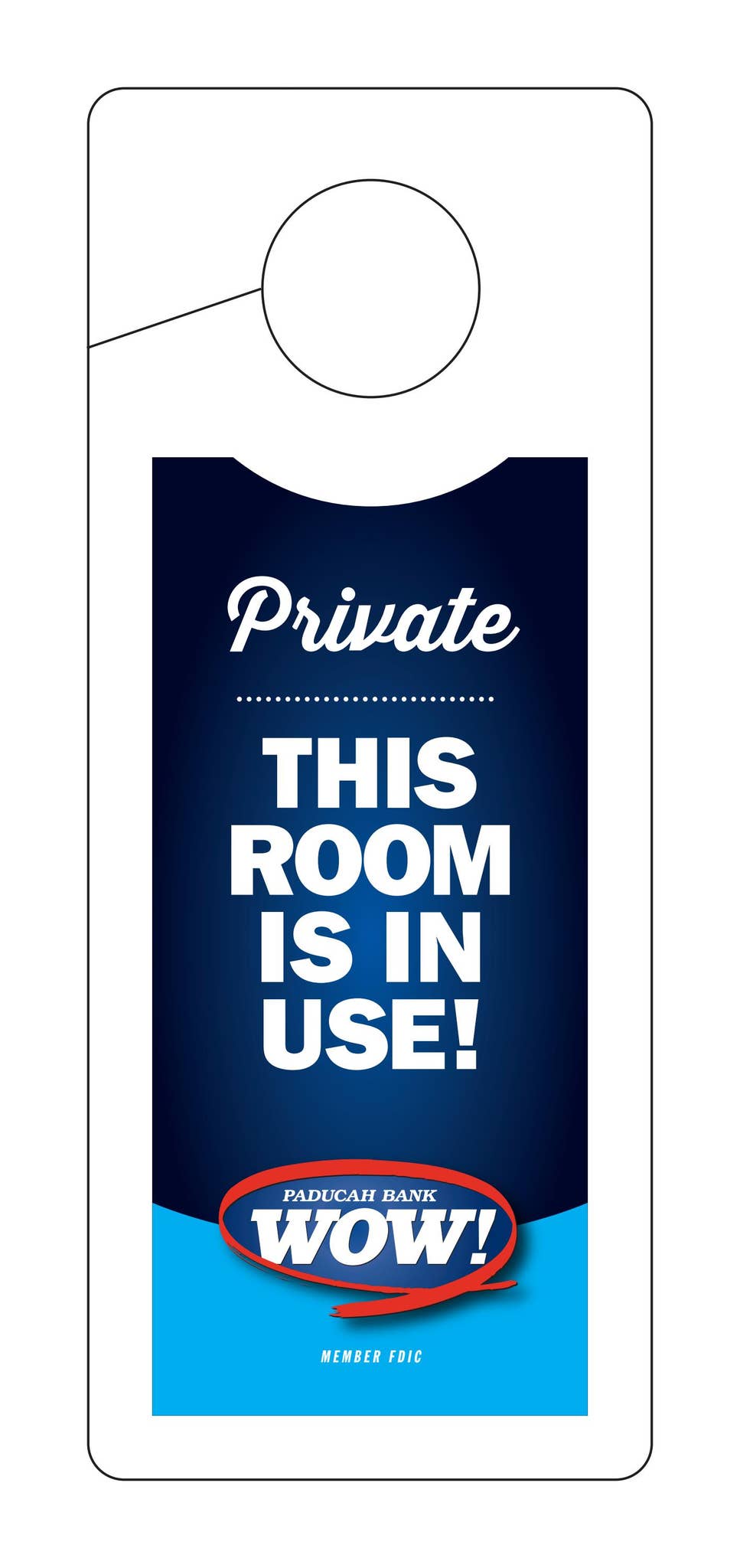 Privacy Door Hanger by PaducahBank - Issuu