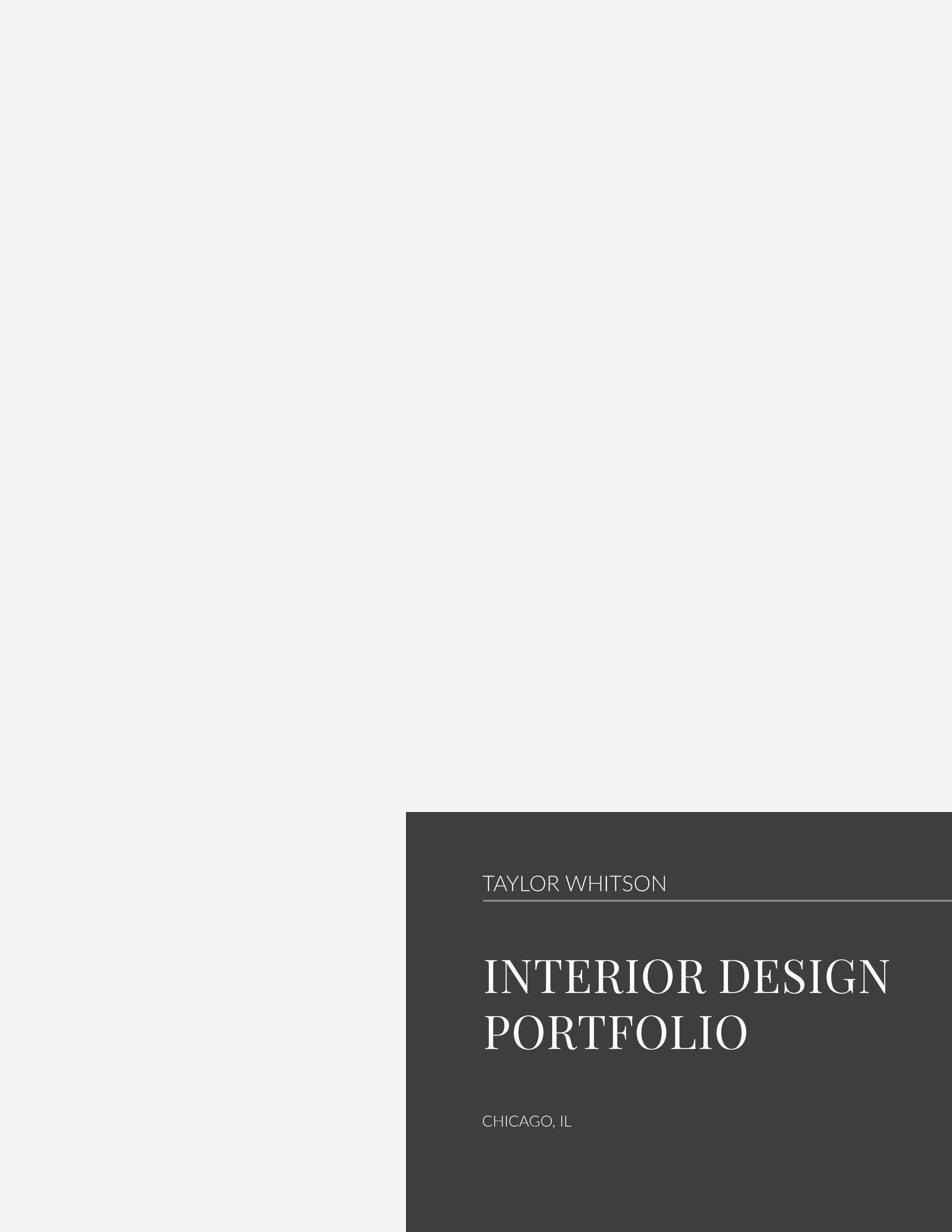 Interior Design Portfolio by taylorwhitson2 - Issuu