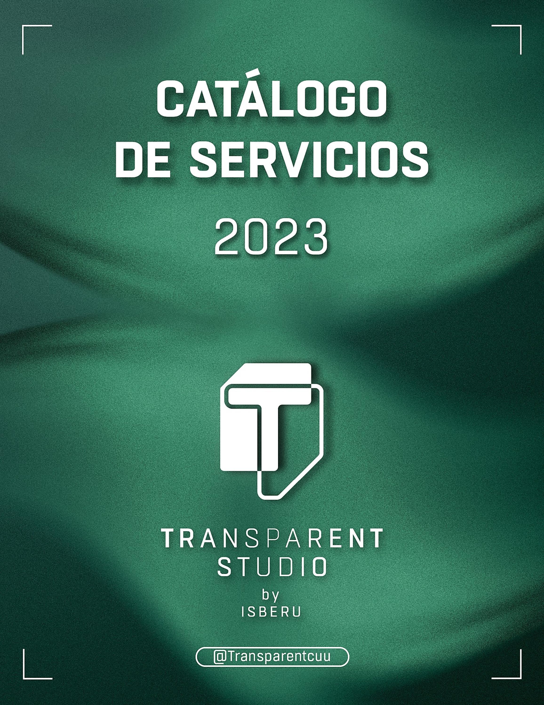 Transparent Studio Catálogo by Transparentcuu - Issuu