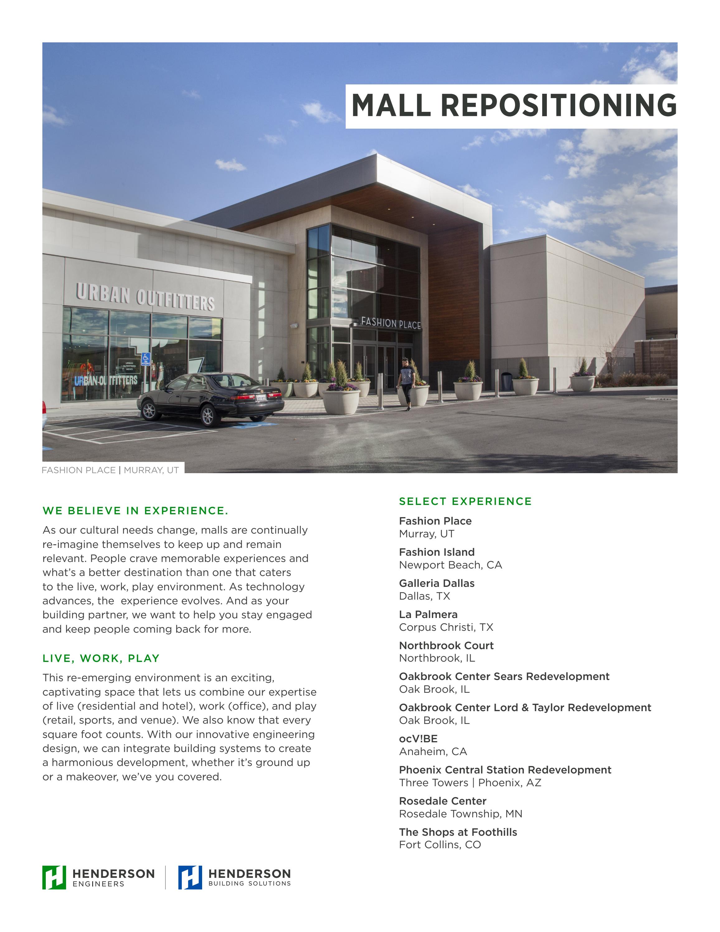 Business Sector Mall Repositioning by hendersonengineers - Issuu