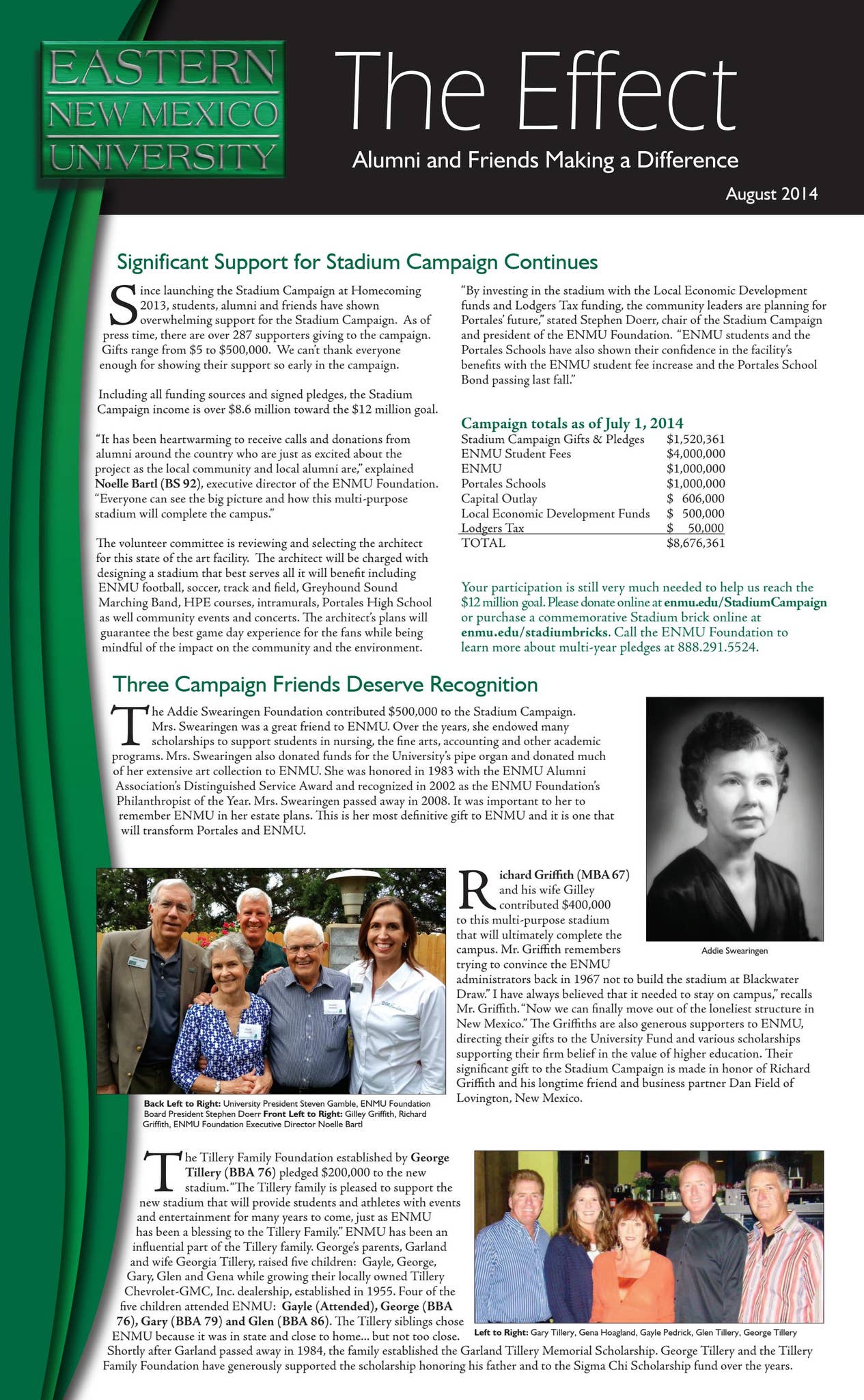 ENMU Effect Newsletter - August 2014 by ENMUGreyhounds - Issuu