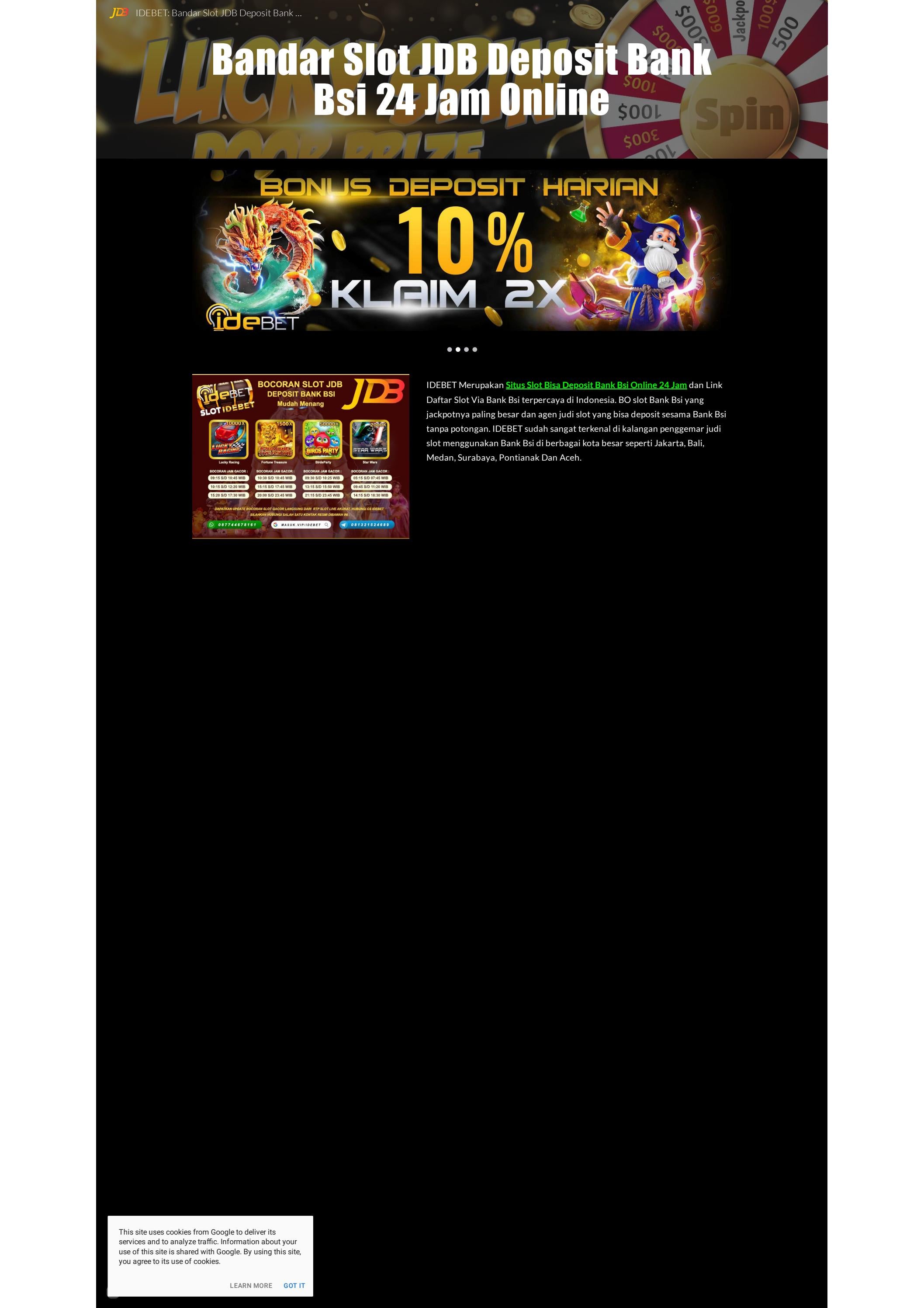 Slot JDB Deposit Bank Bsi 24 Jam Online by suara diana - Issuu