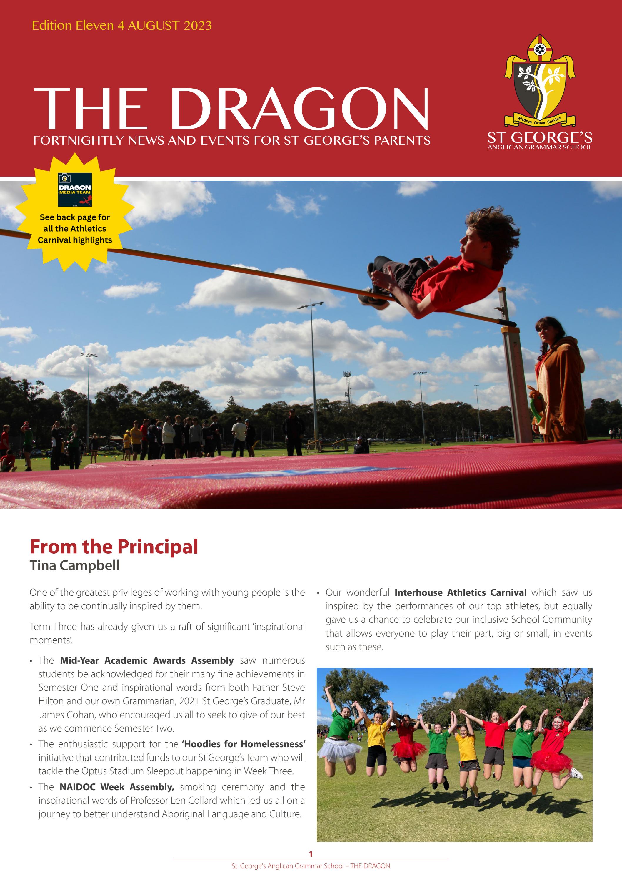 The Dragon | Edition Eleven | 4 August 2023 by St George's Anglican ...