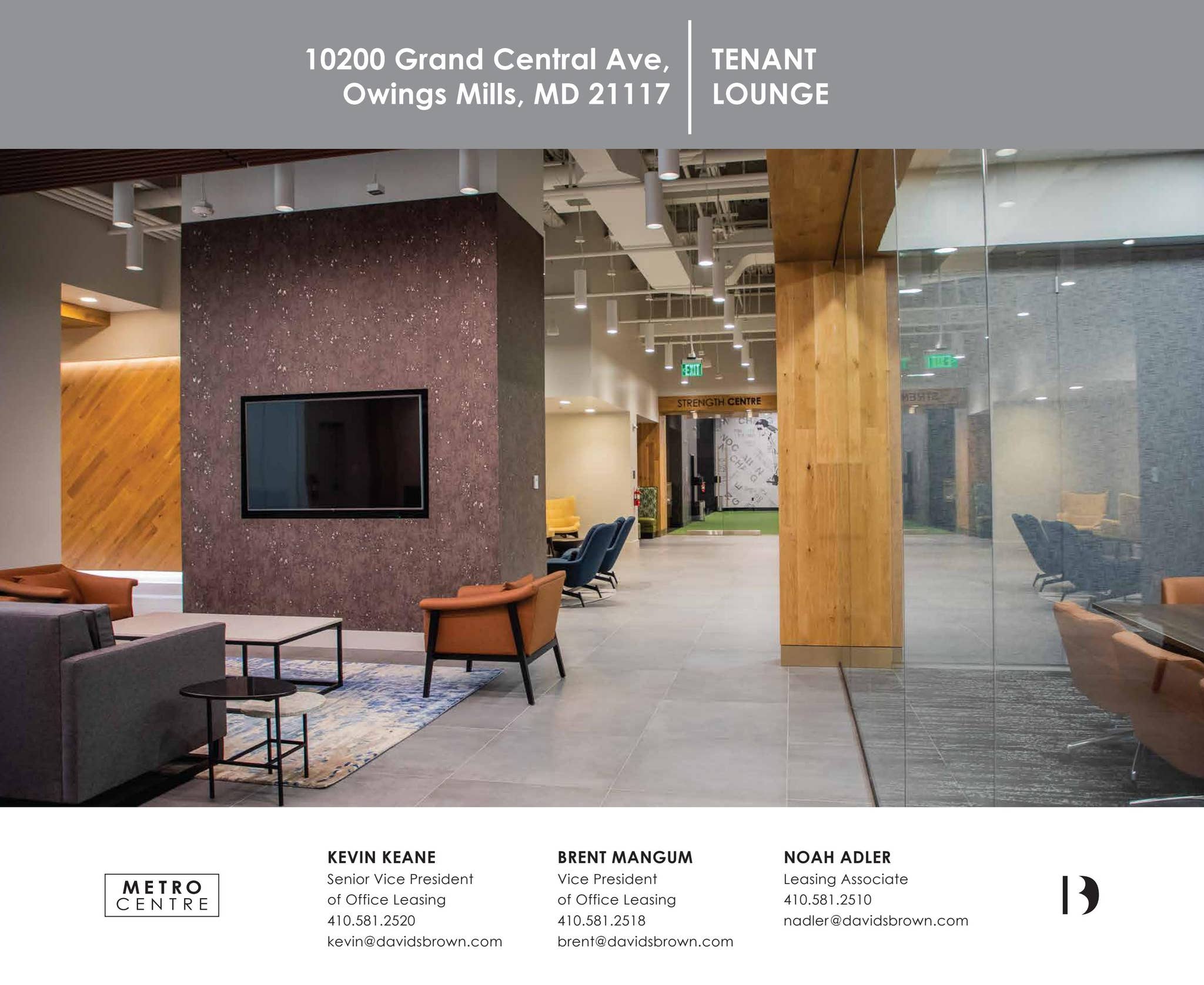 Metro Centre Tenant Lounge by David S. Brown Enterprises - Issuu