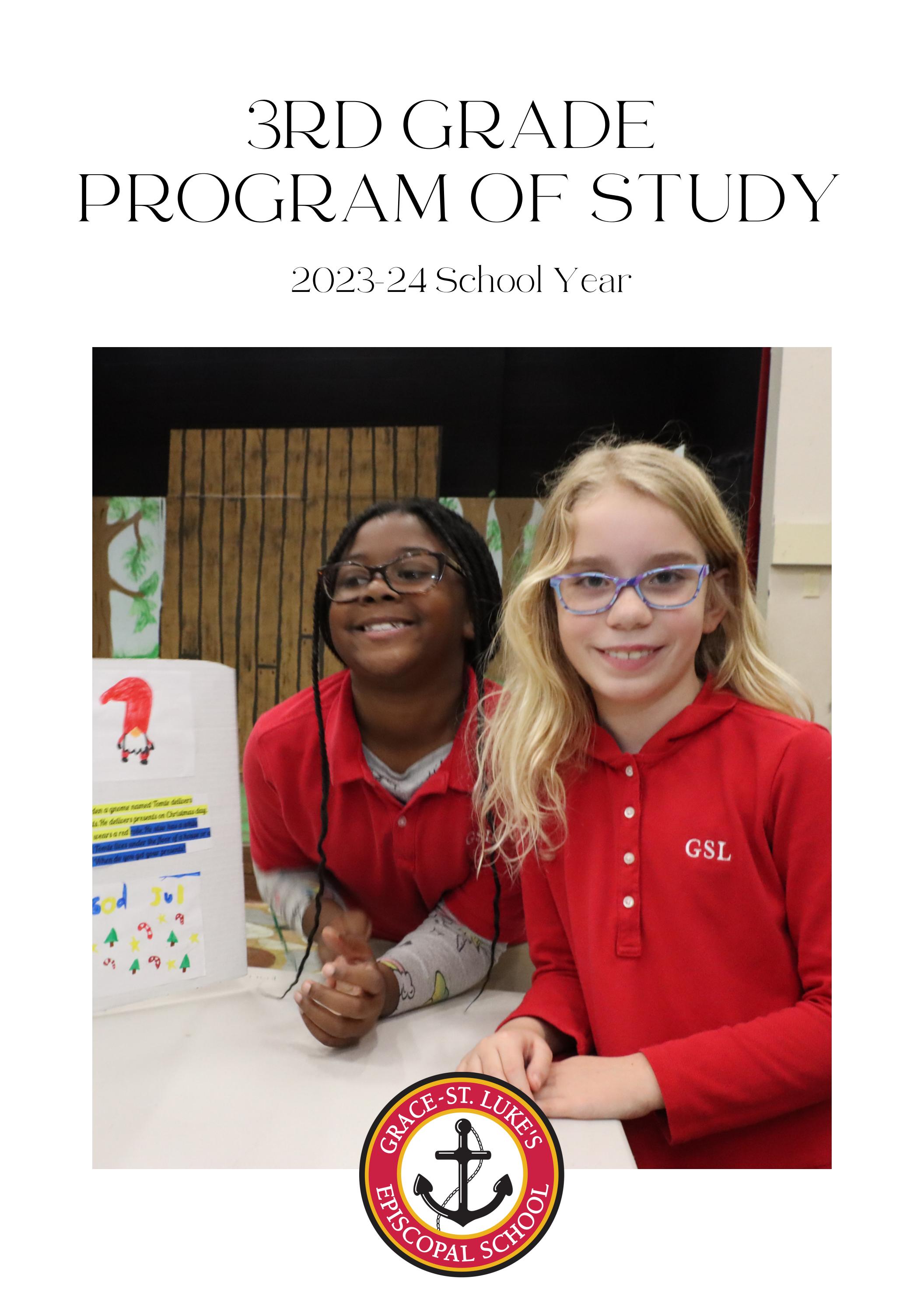 3rd Grade Program of Study by Grace-St. Luke's Episcopal School - Issuu