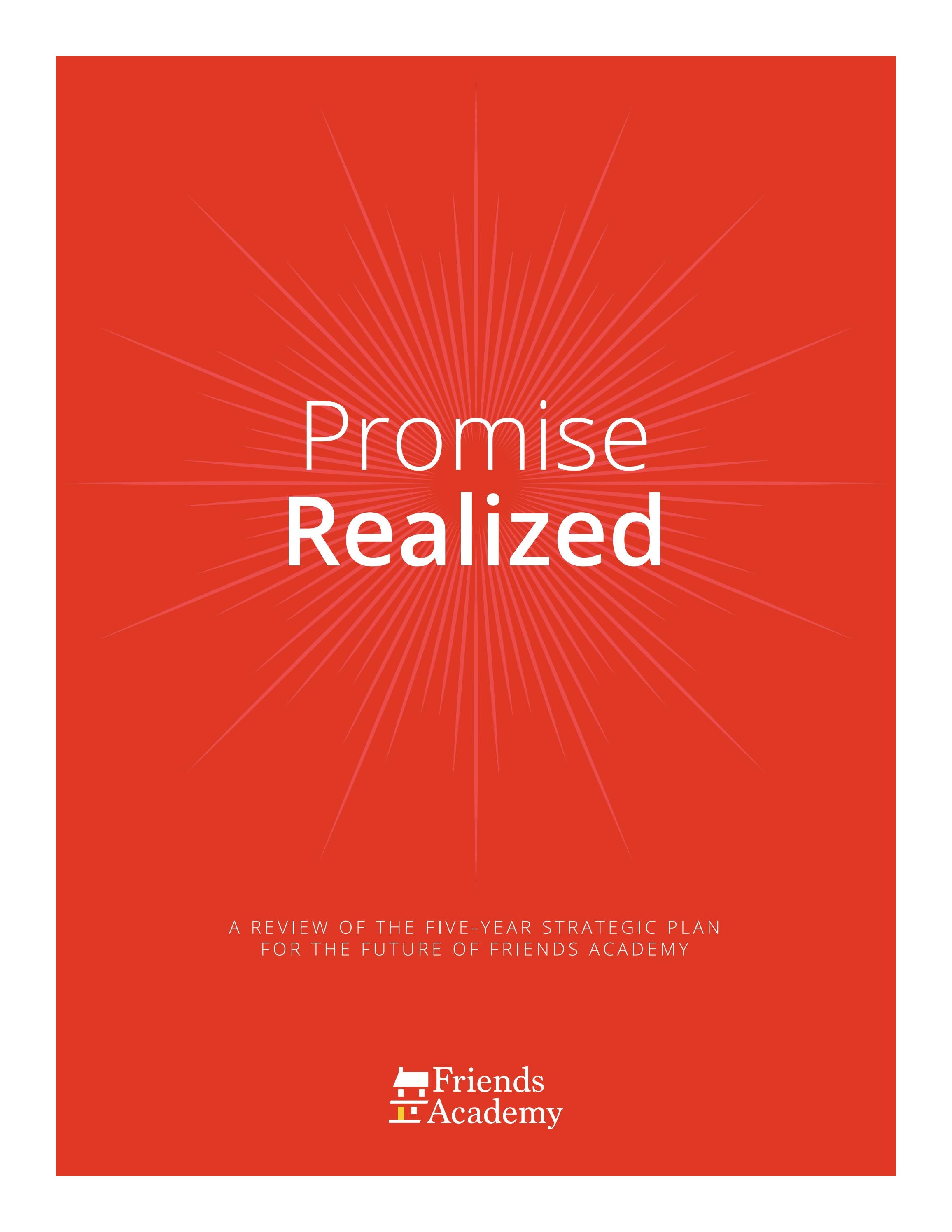 Promise Realized by Friends Academy - Issuu
