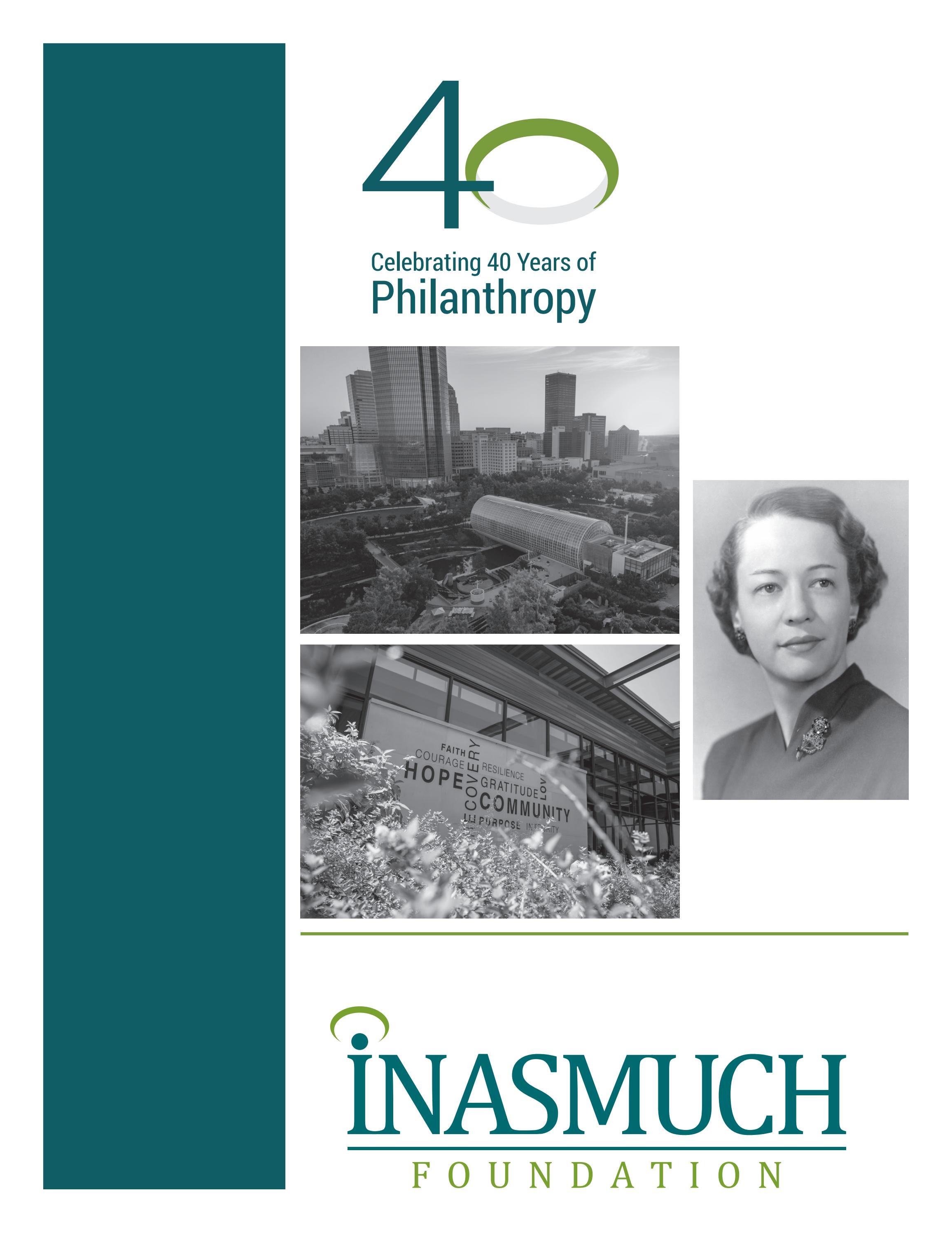 Inasmuch Foundation 40th Anniversary Report by inasmuchfdn - Issuu