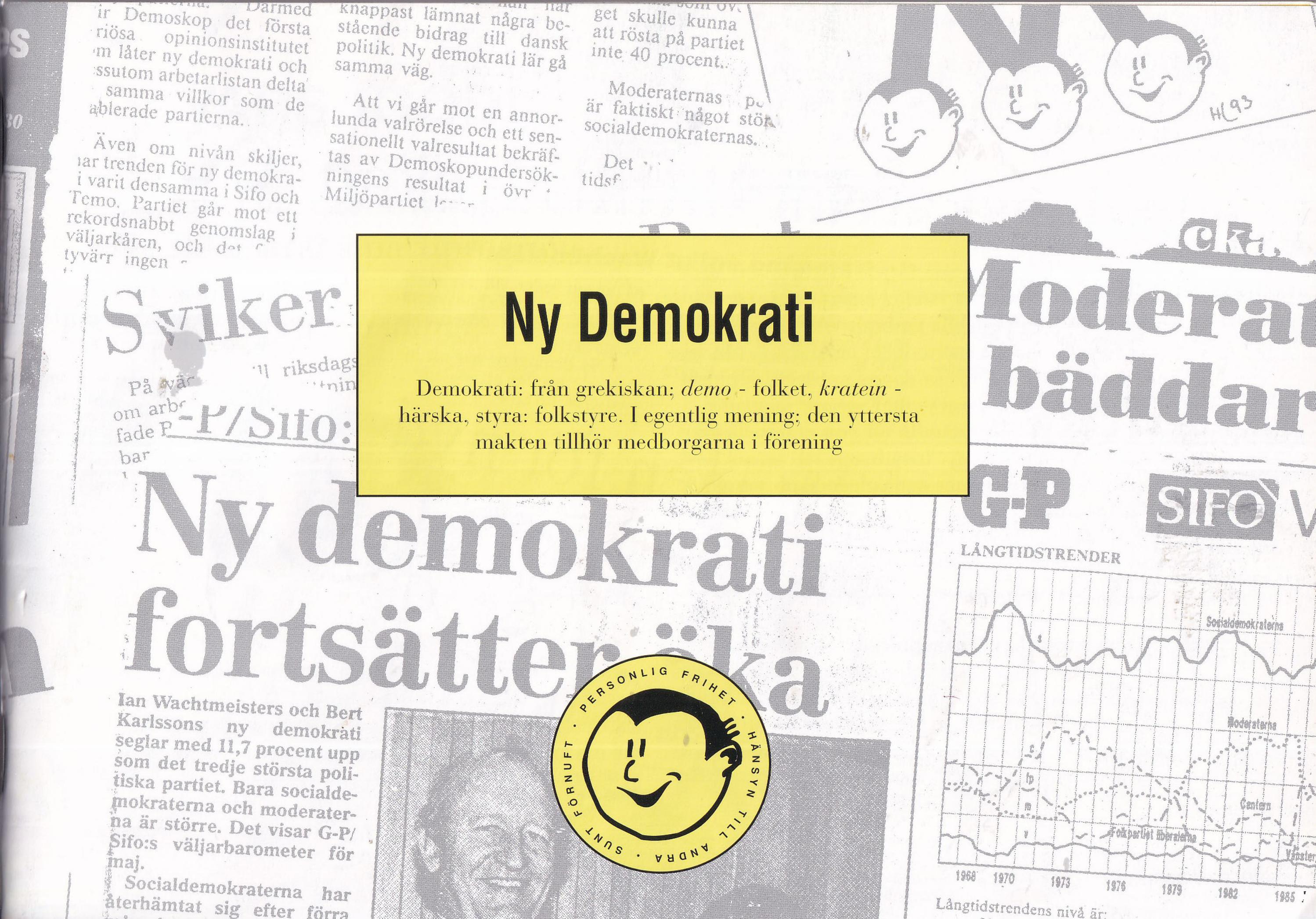 Ny demokrati partiprogram by Fredrik Almroth - Issuu
