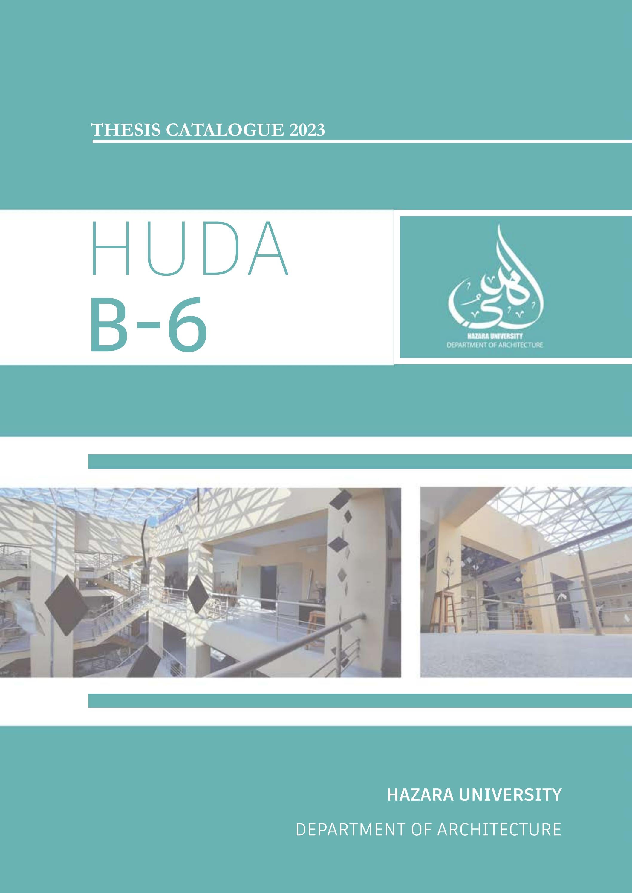 Thesis Catalogue HUDA B6 by Abbas Sethi - Issuu