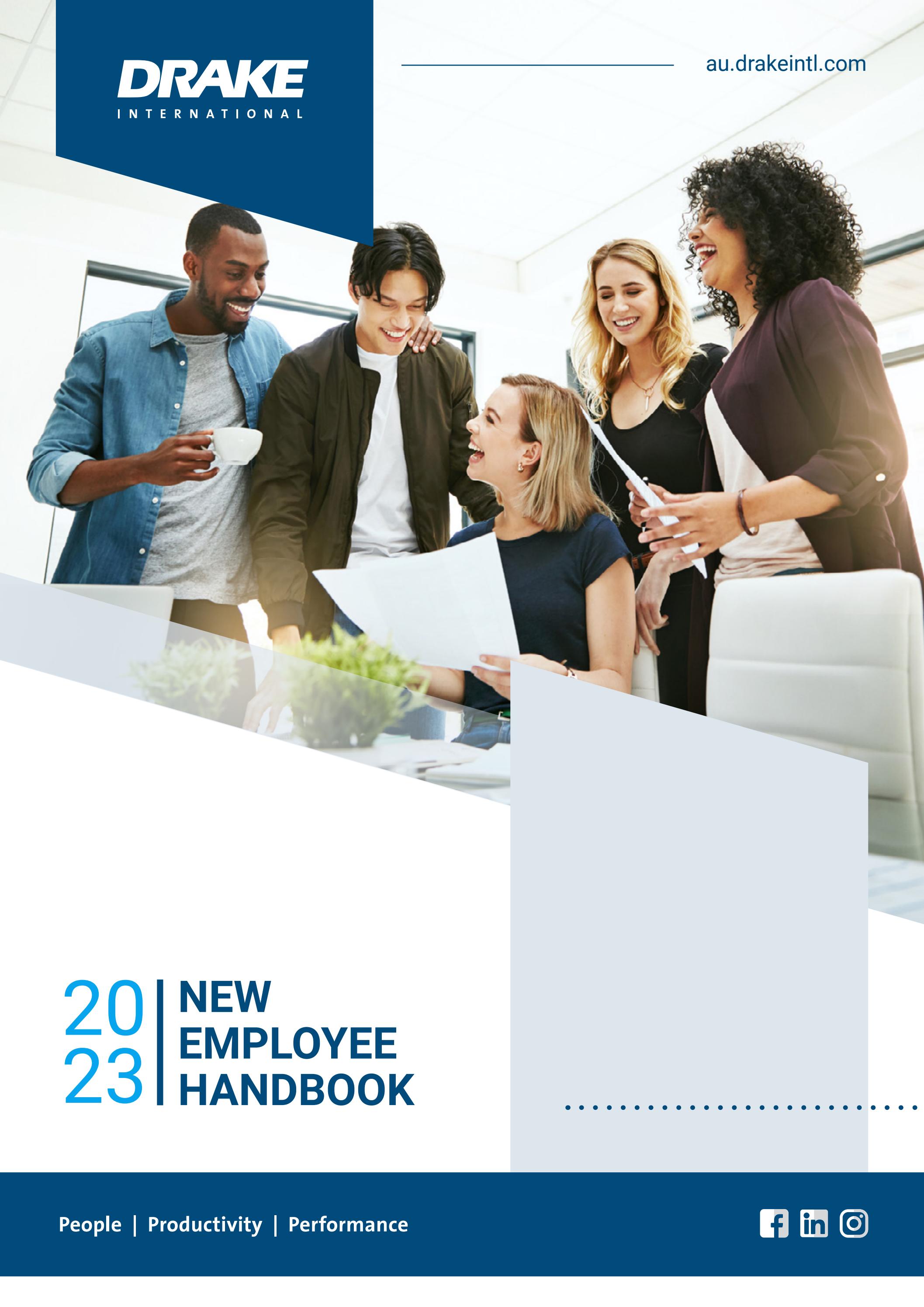 Employee Handbook 2023 by DrakeANZ - Issuu
