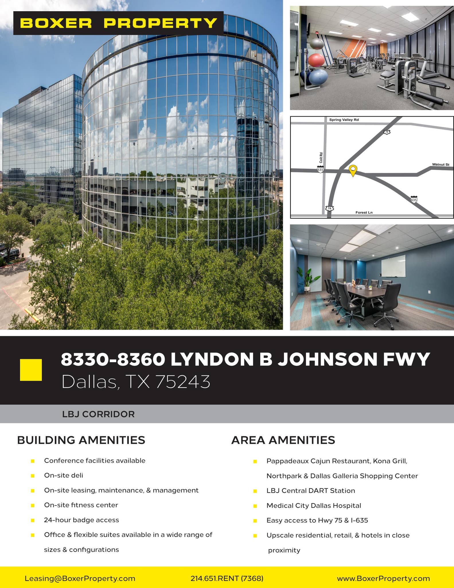 Wolfpack Brochure - 8330 Lyndon B Johnson Fwy Brochure by Colliers - Issuu