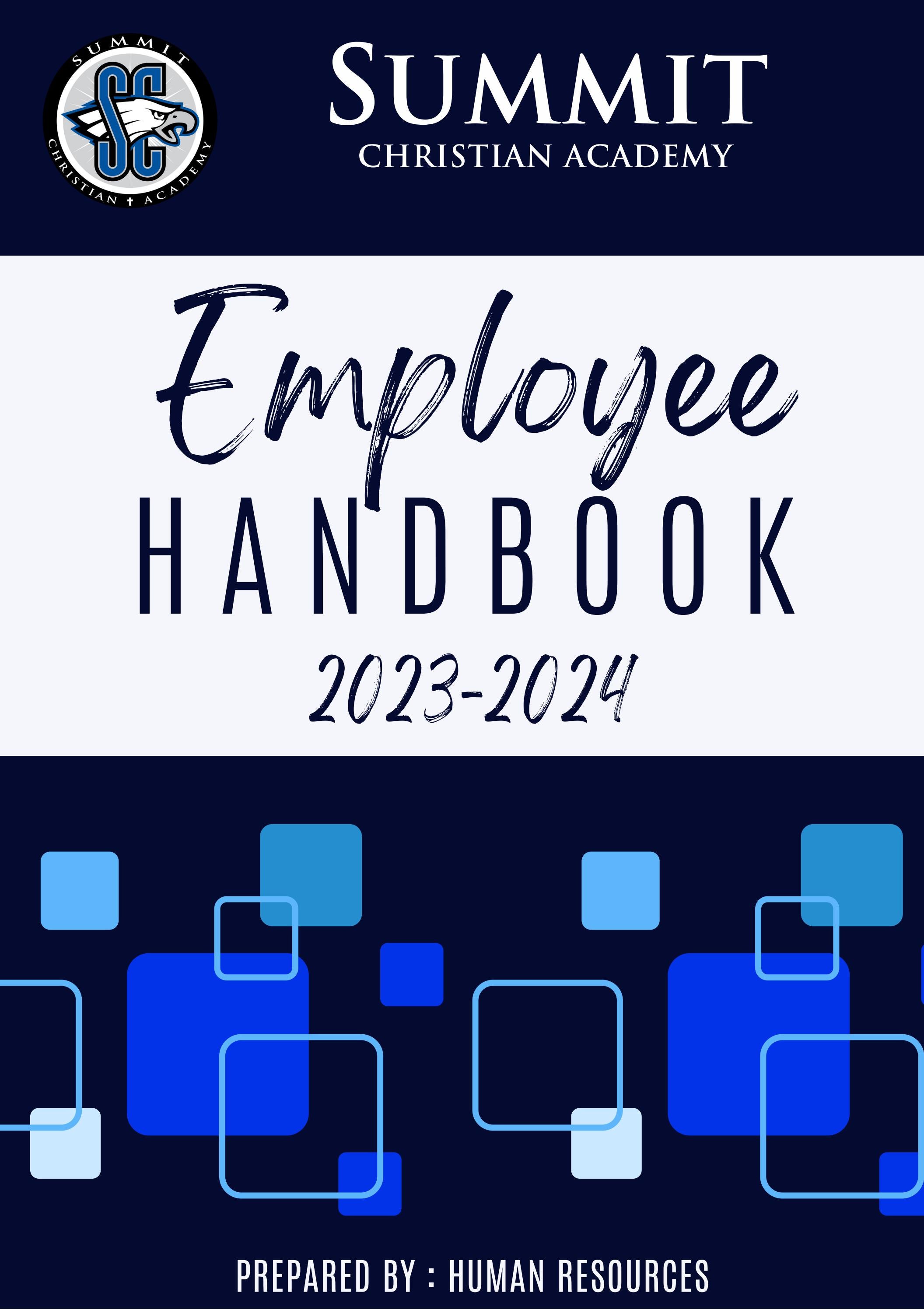 2023-24 Employee Handbook by SummitChristianAcademy - Issuu