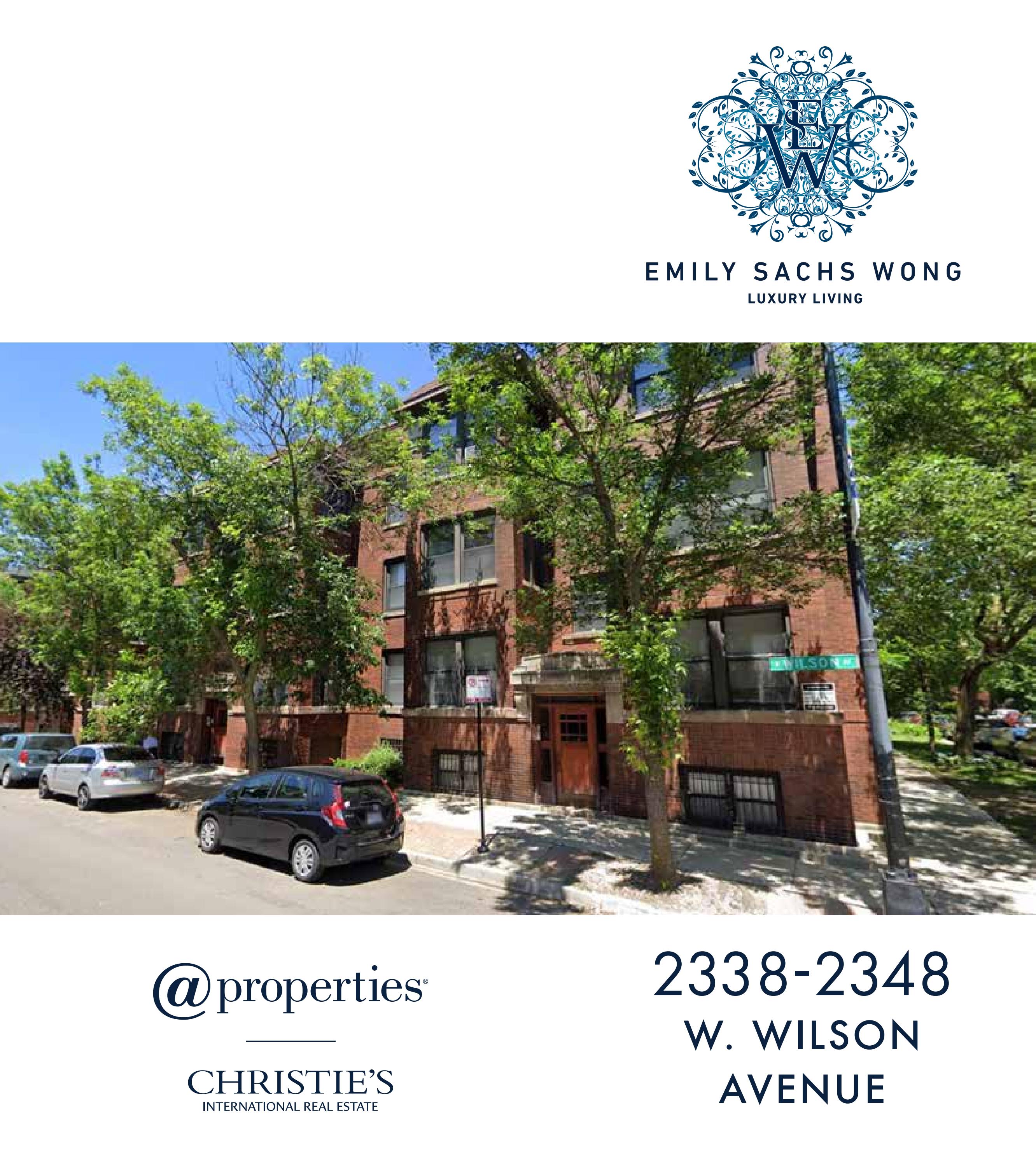 2338-2348 W Wilson Avenue by @properties - Issuu