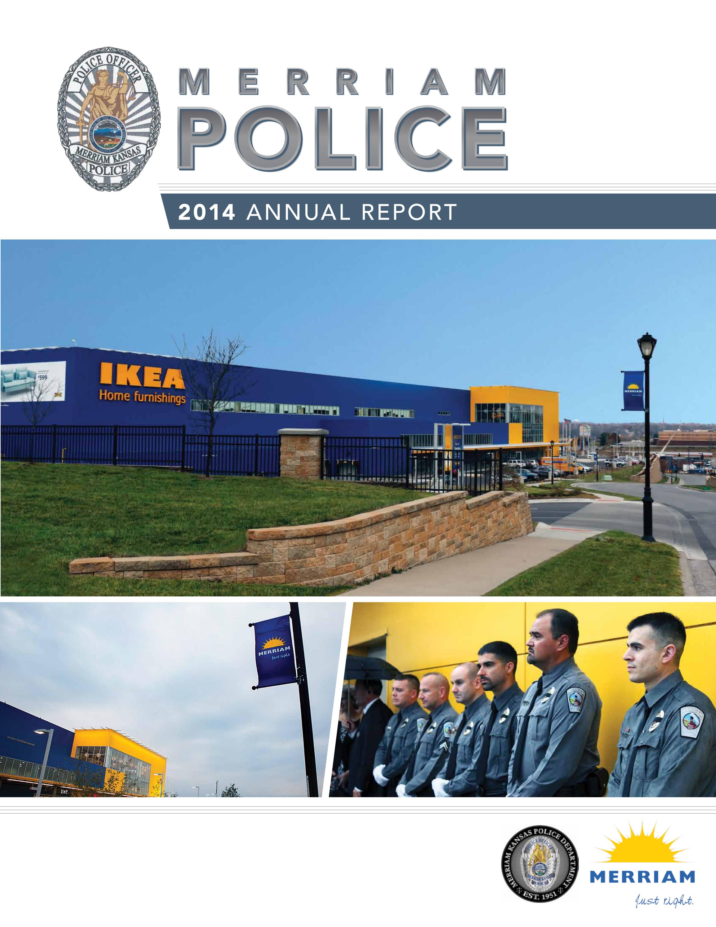 Merriam Police Annual Report, 2014 by City of Merriam, Kansas - Issuu