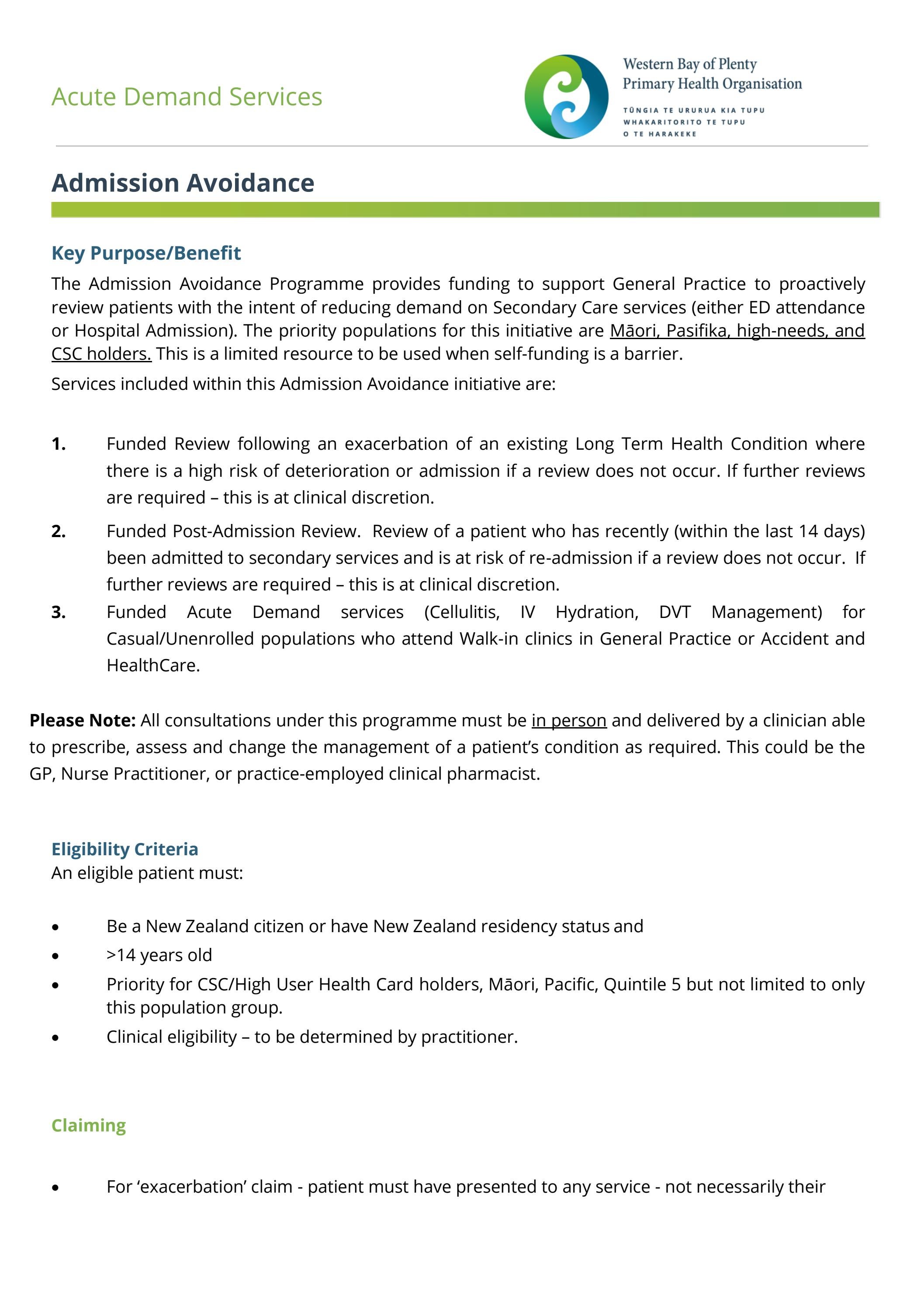 Admission_Avoidance_Guideline_2023_(002) by WBOP PHO - Issuu