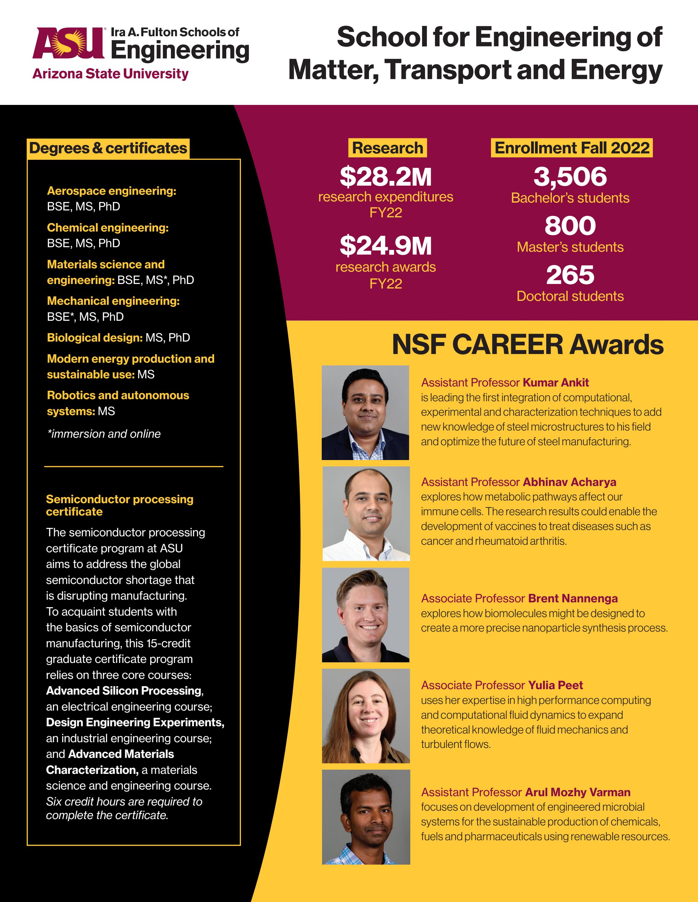 SEMTE One-Pager by Ira A. Fulton Schools of Engineering Arizona State ...