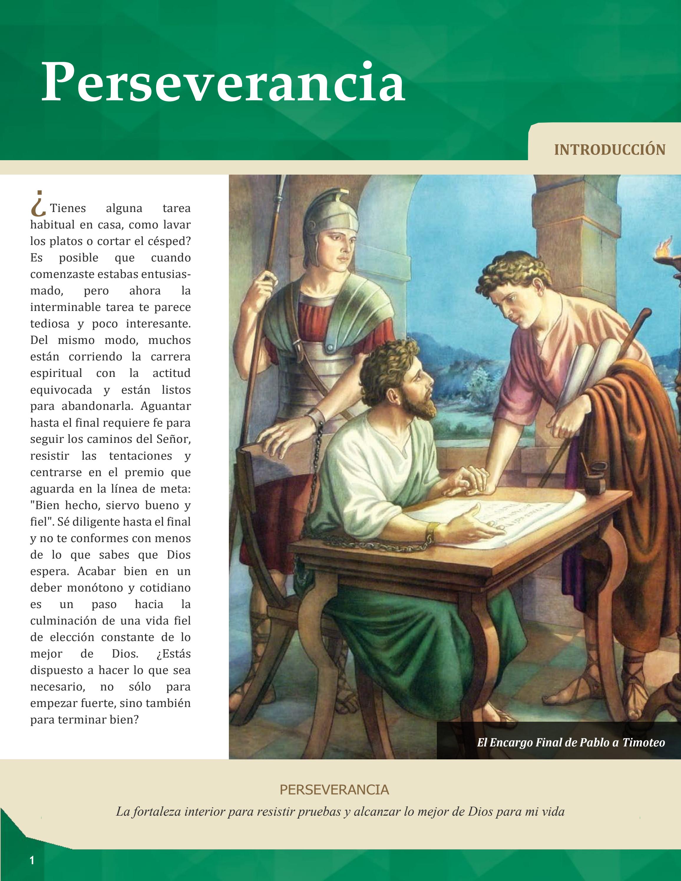 SPAN Endurance Character Lesson 19 by Institute in Basic Life ...